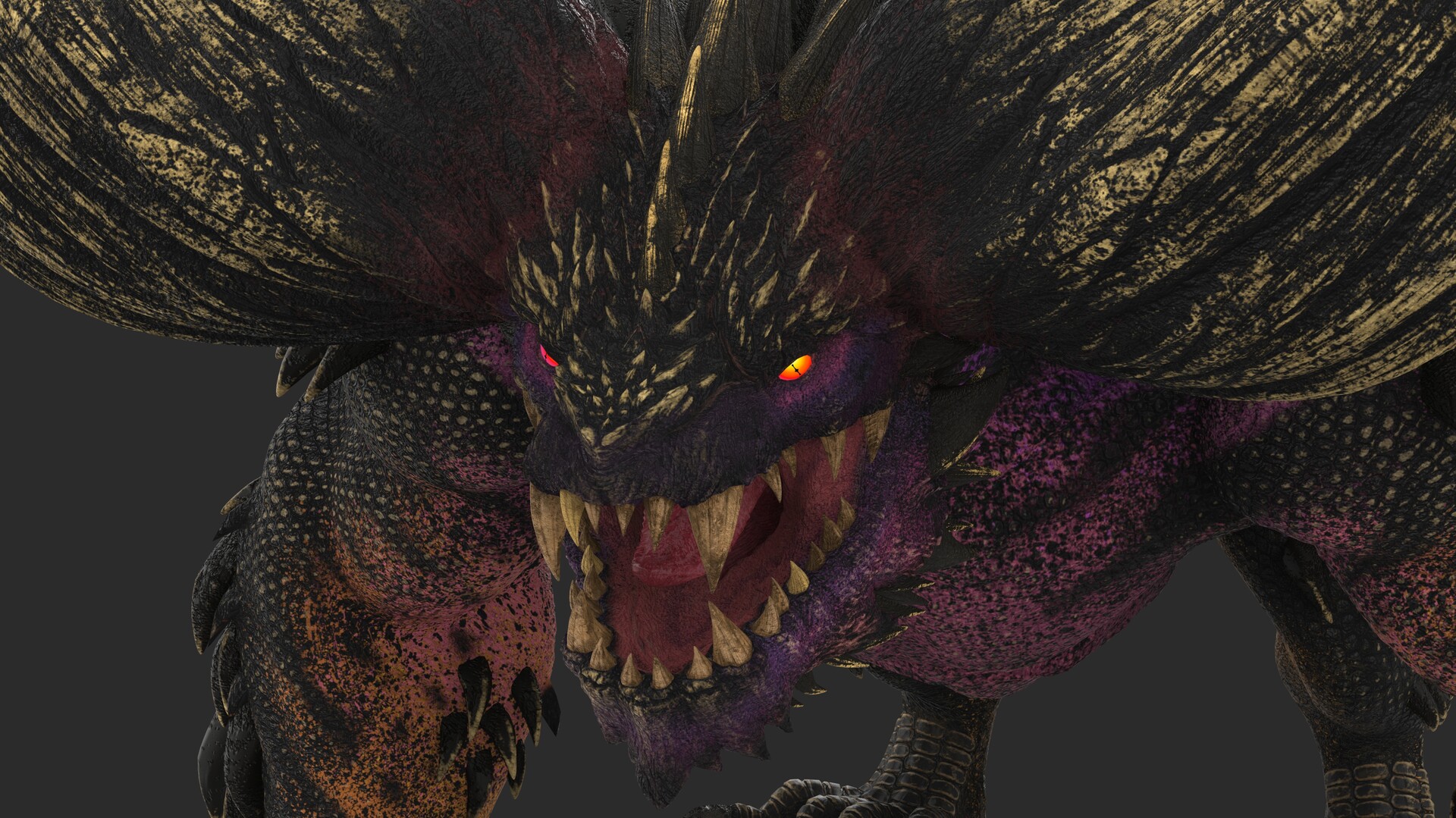 ArtStation - Nergigante WIP02
