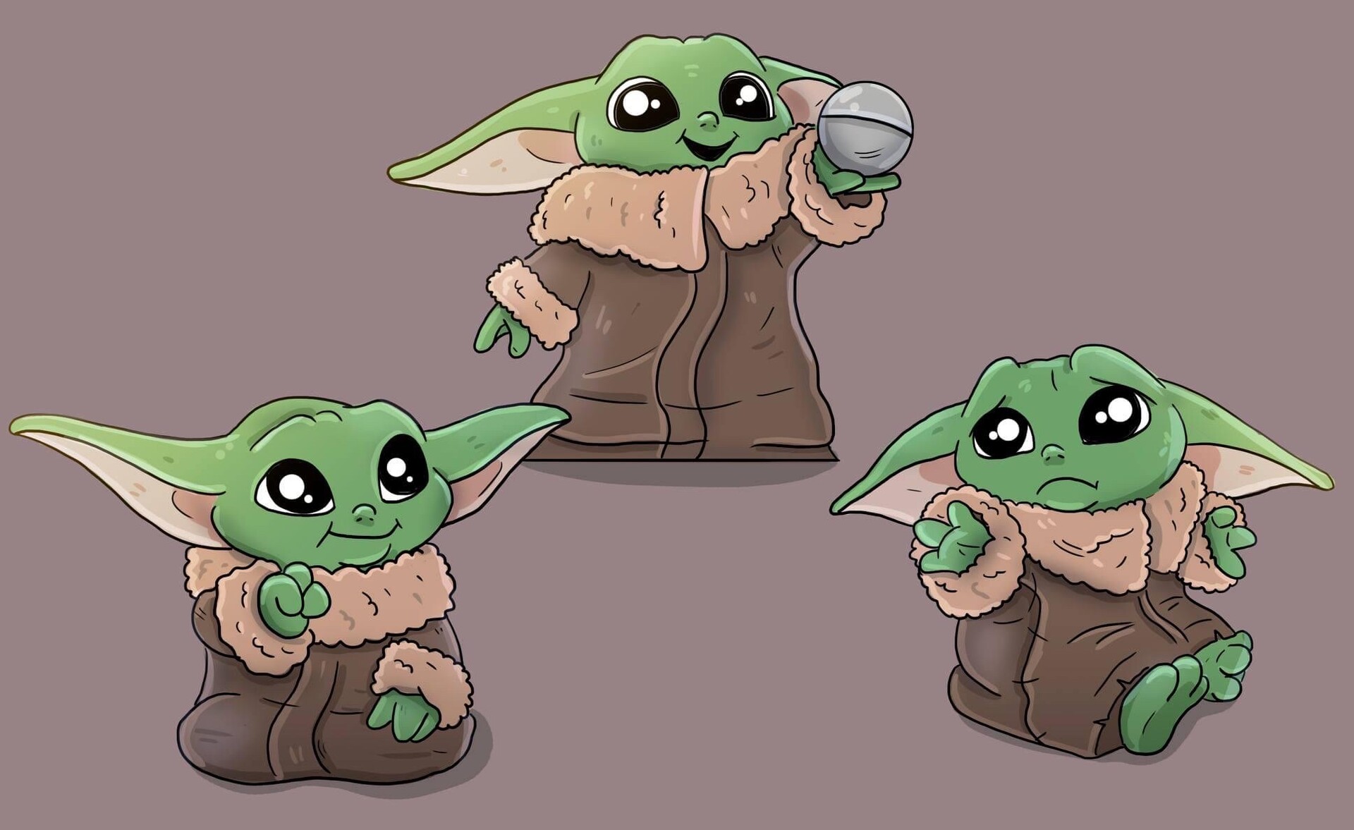 ArtStation - Baby Yoda