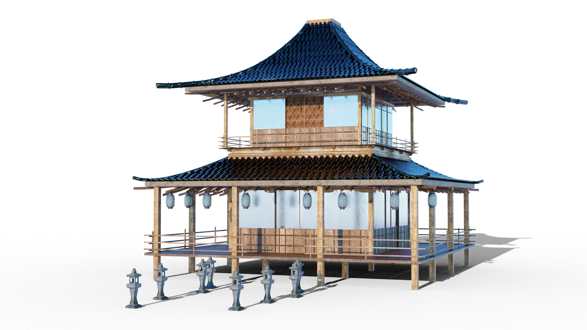 ArtStation - Japanese temple