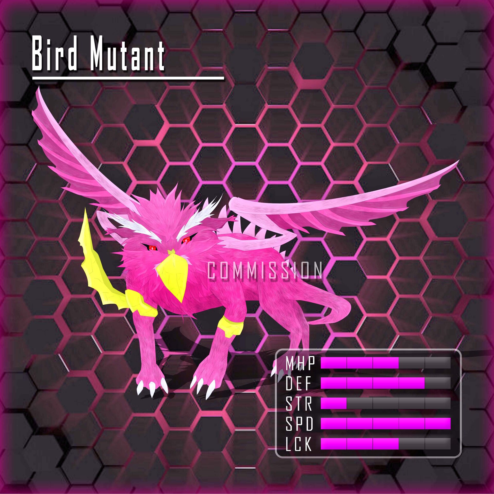 ArtStation - Bird Mutant