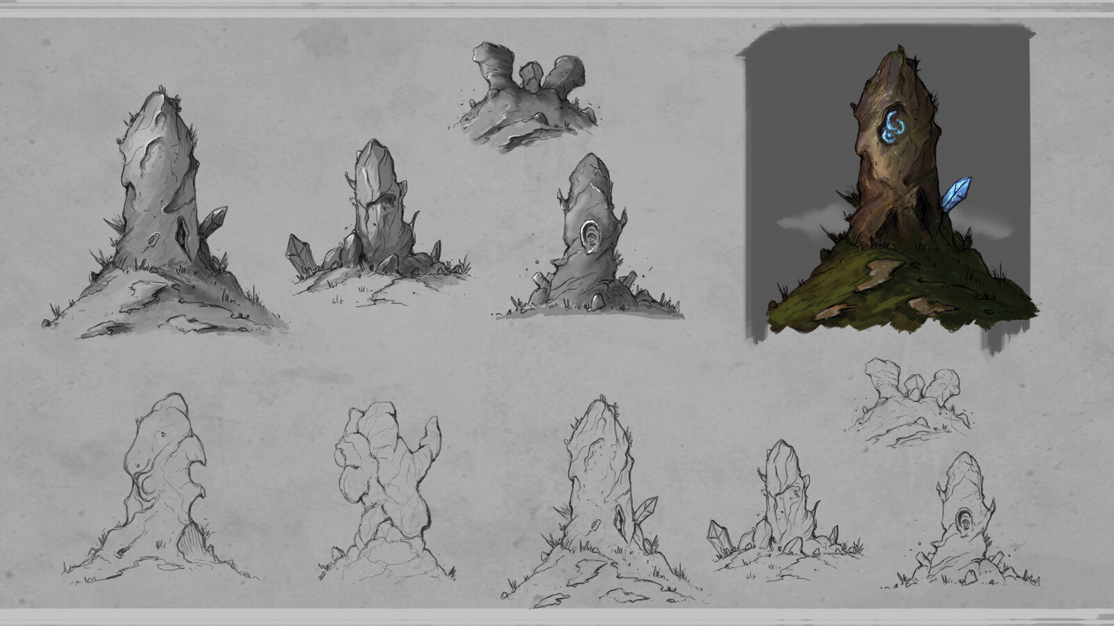 ArtStation - Prop design sketches
