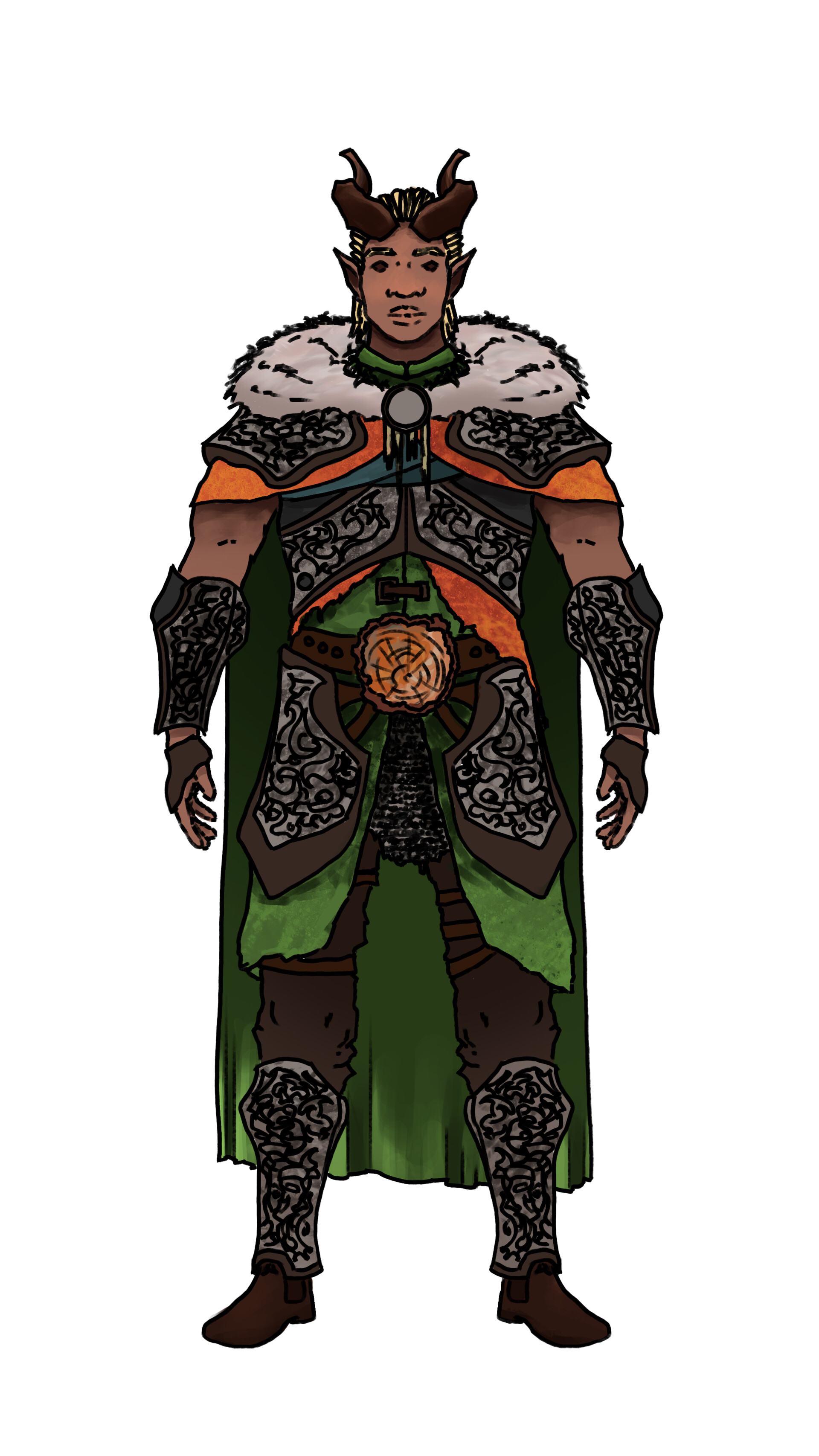 ArtStation - Ceremonial Wood Elf Concept