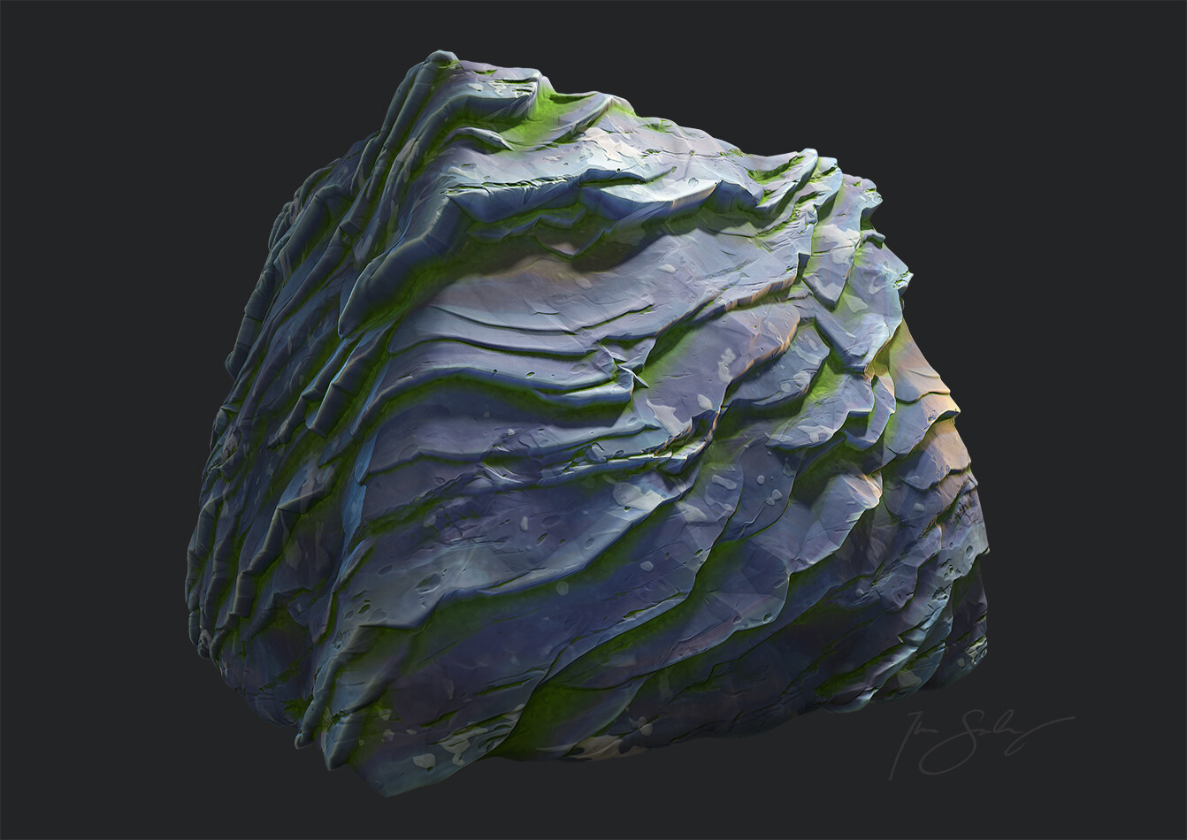 Jim Svanberg - Stylized Cliff Materials