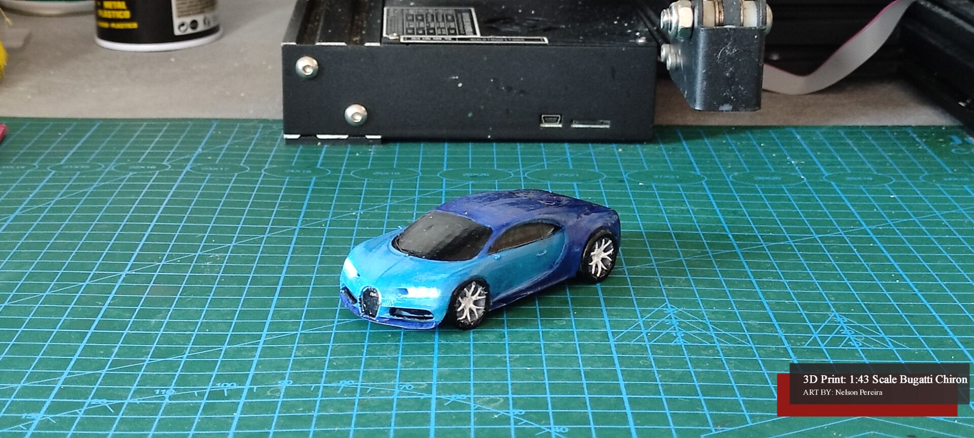 bugatti 3d print