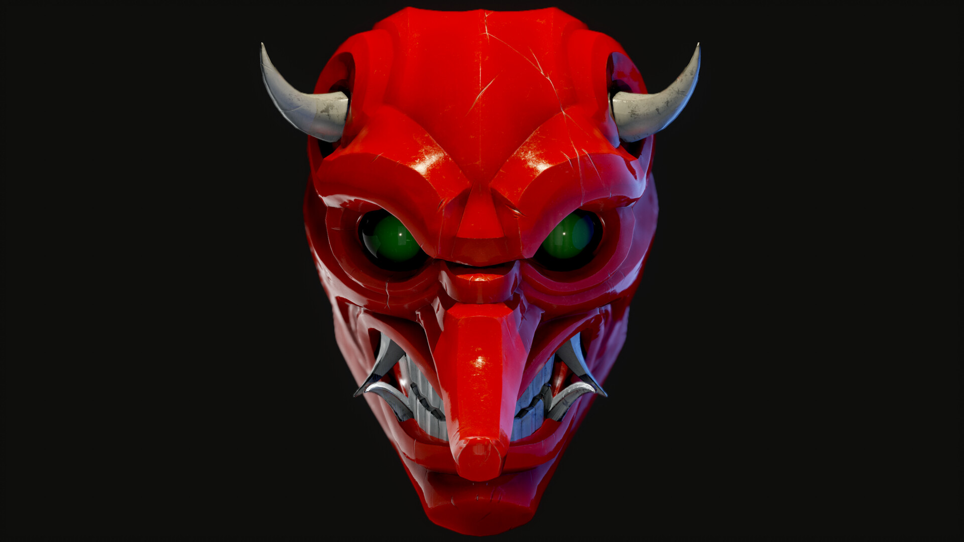 ArtStation - Tengu Mask