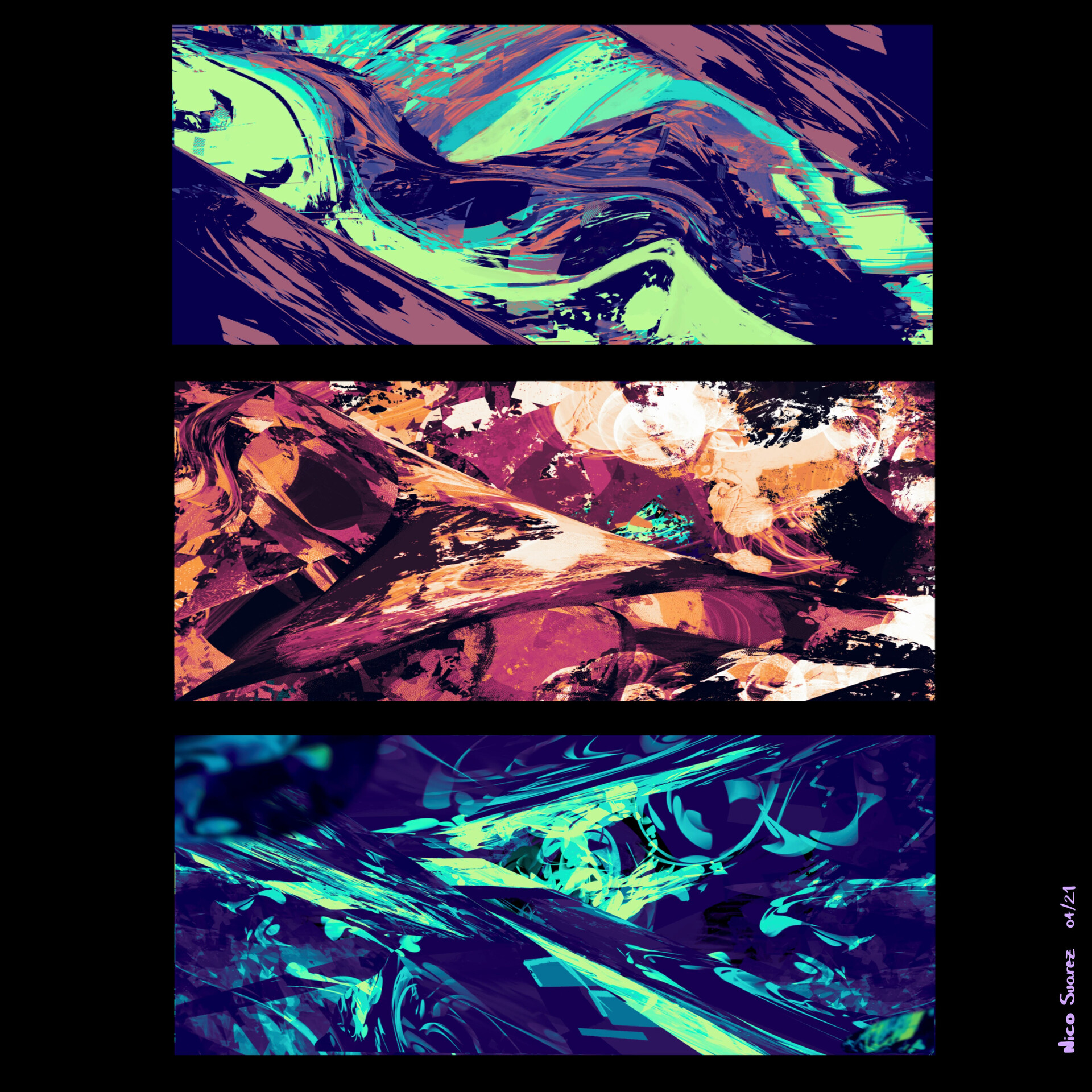 ArtStation - Abstract painting