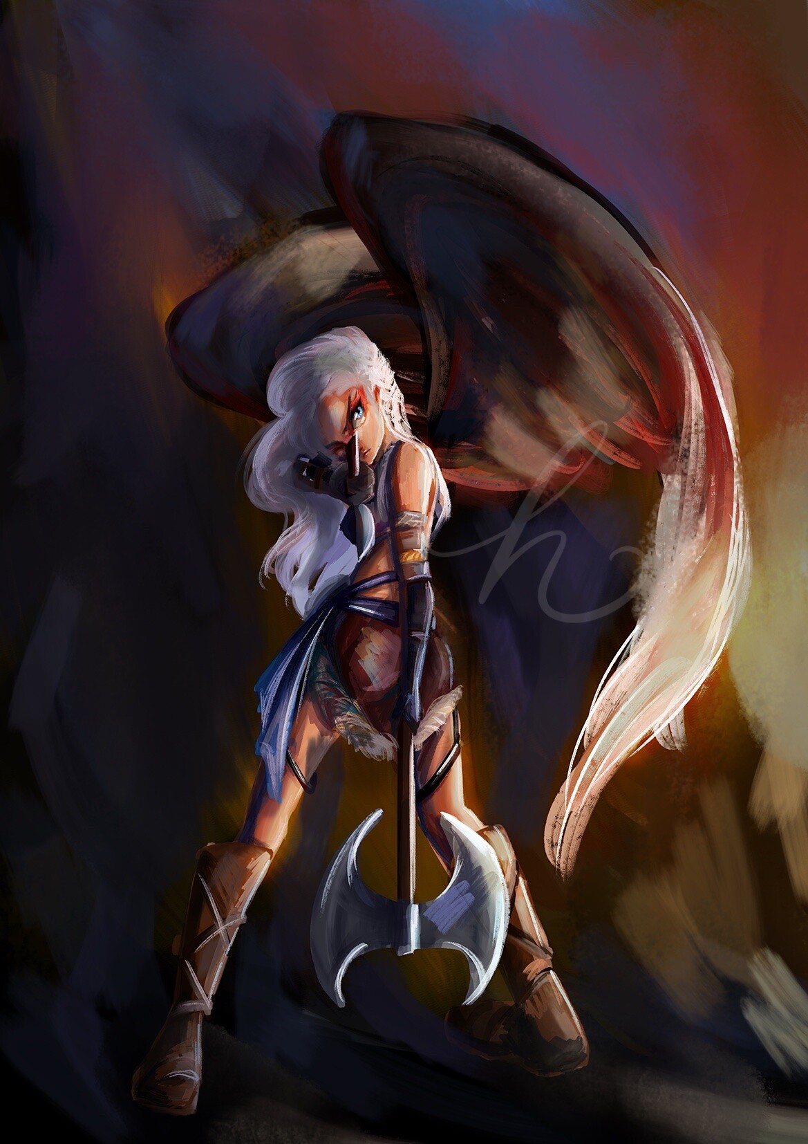 ArtStation - Fallen Valkyrie