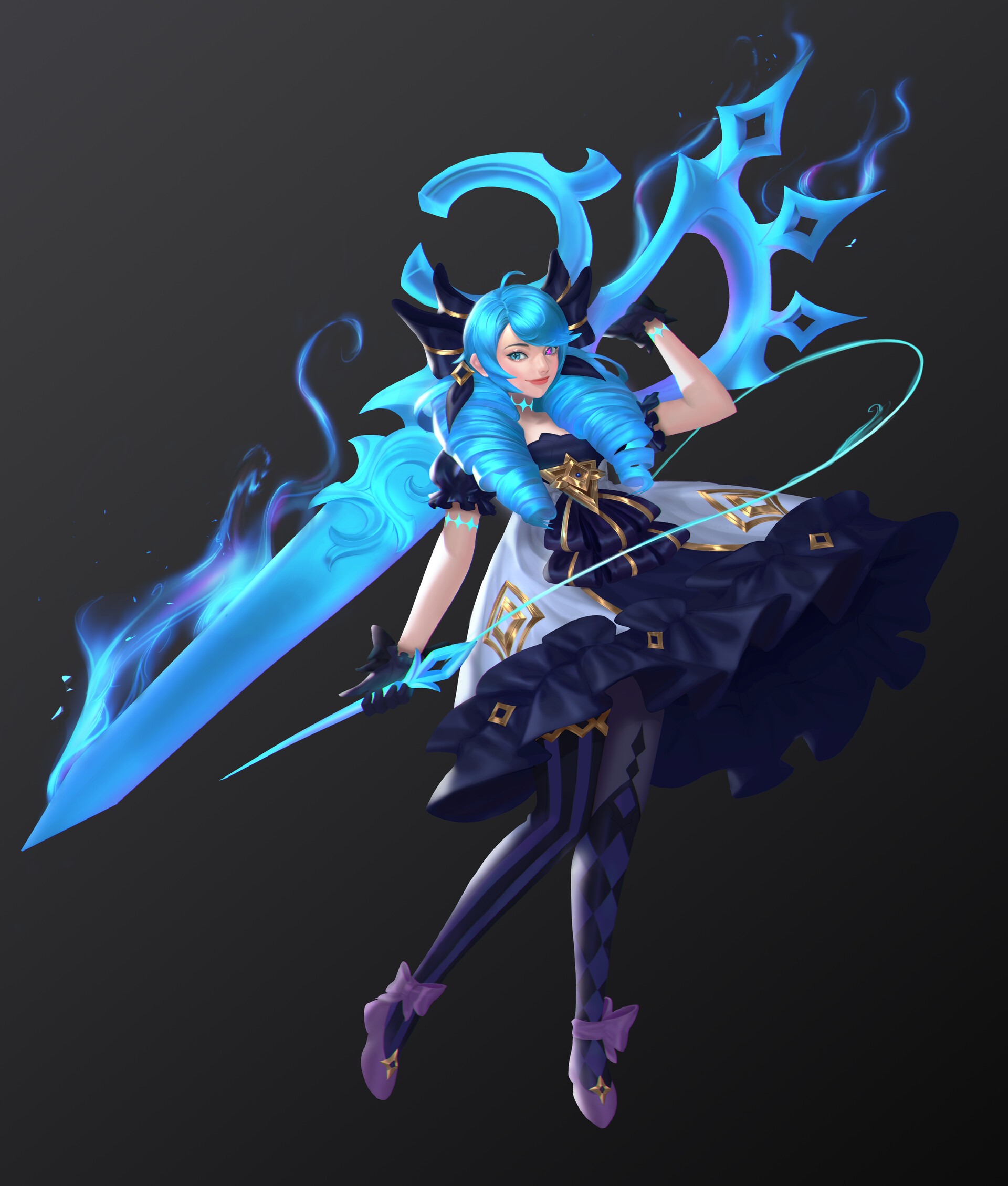 ArtStation - LeagueOfLegends gwen fanart