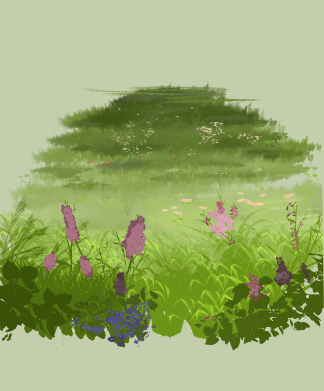 ArtStation - Studio Ghibli environment study