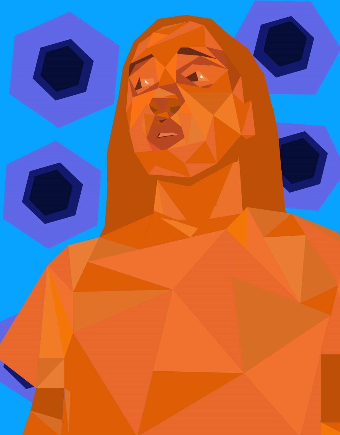 ArtStation - Low Poly Self Portrait