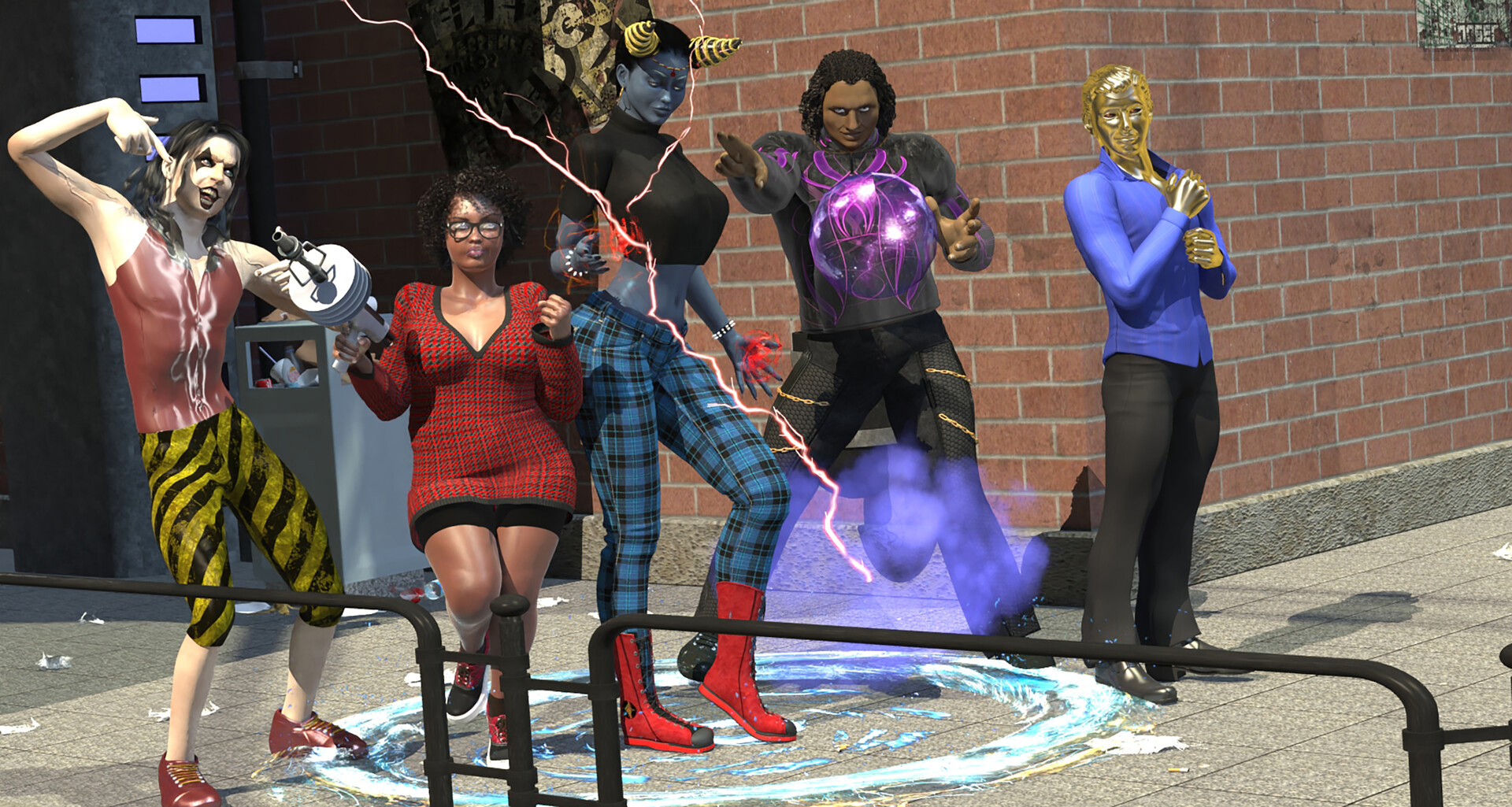 ArtStation - Next Gen Villains or Dark Heroes?