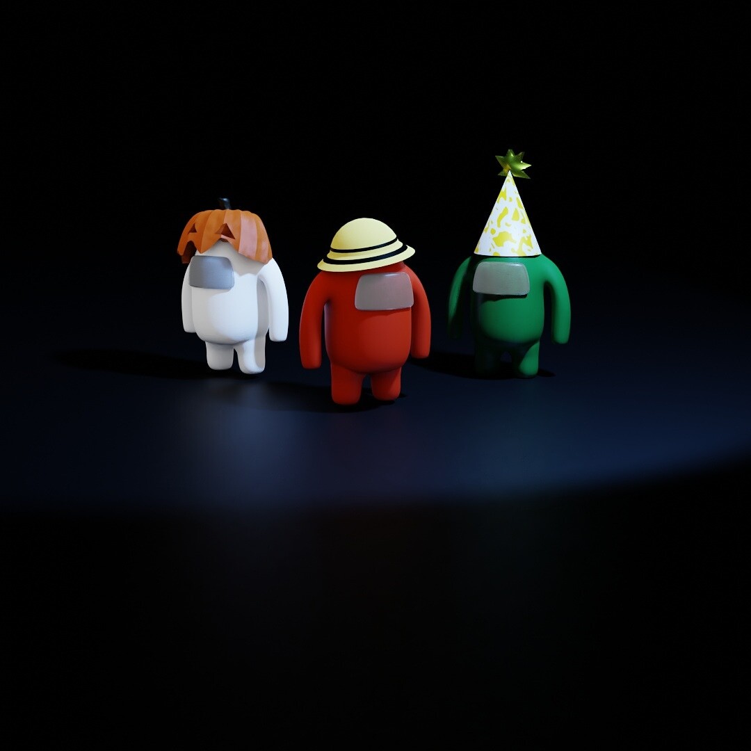 ArtStation - Among us in 3D