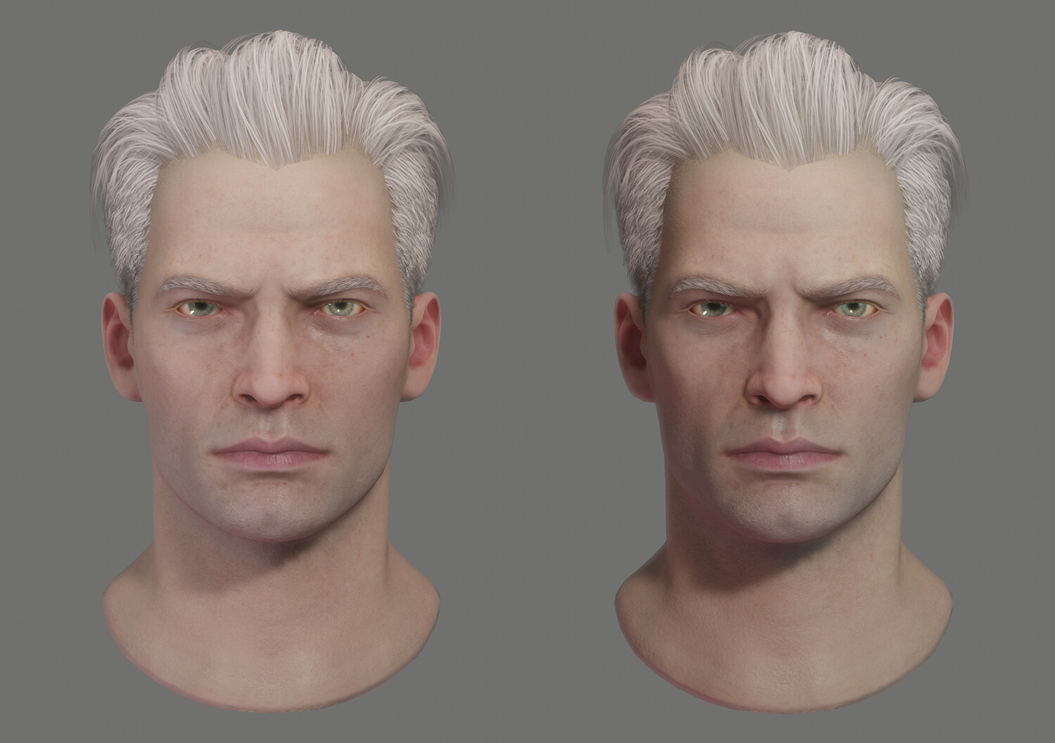 ArtStation - male face