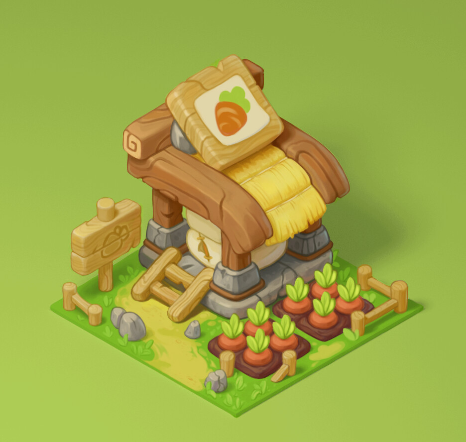 ArtStation - Carrot Warehouse