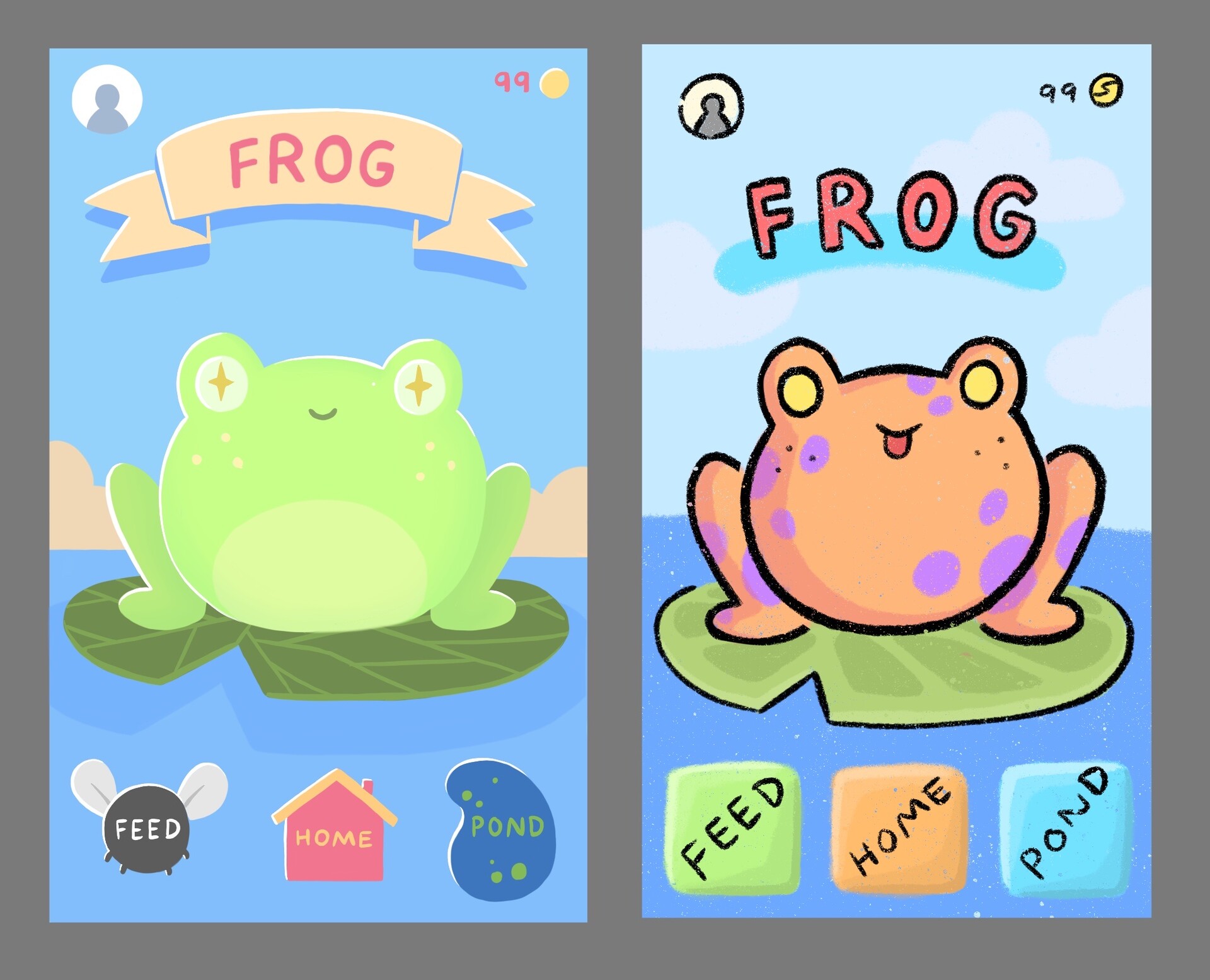 ArtStation - Frog Game Concept Art