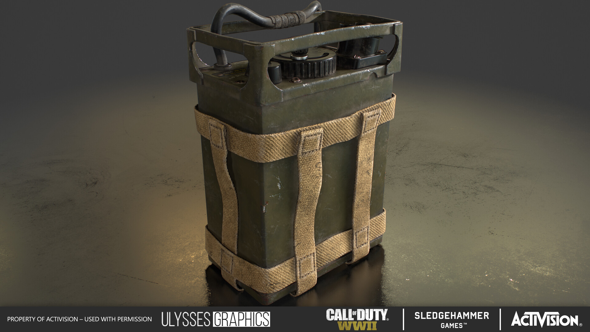 ArtStation - CALL of DUTY: WWII WS 38 Radio