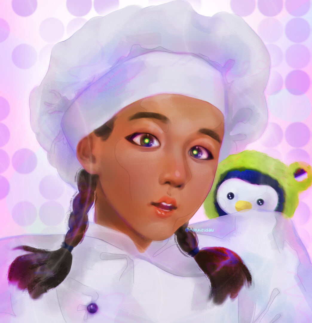 ArtStation - Purple chef