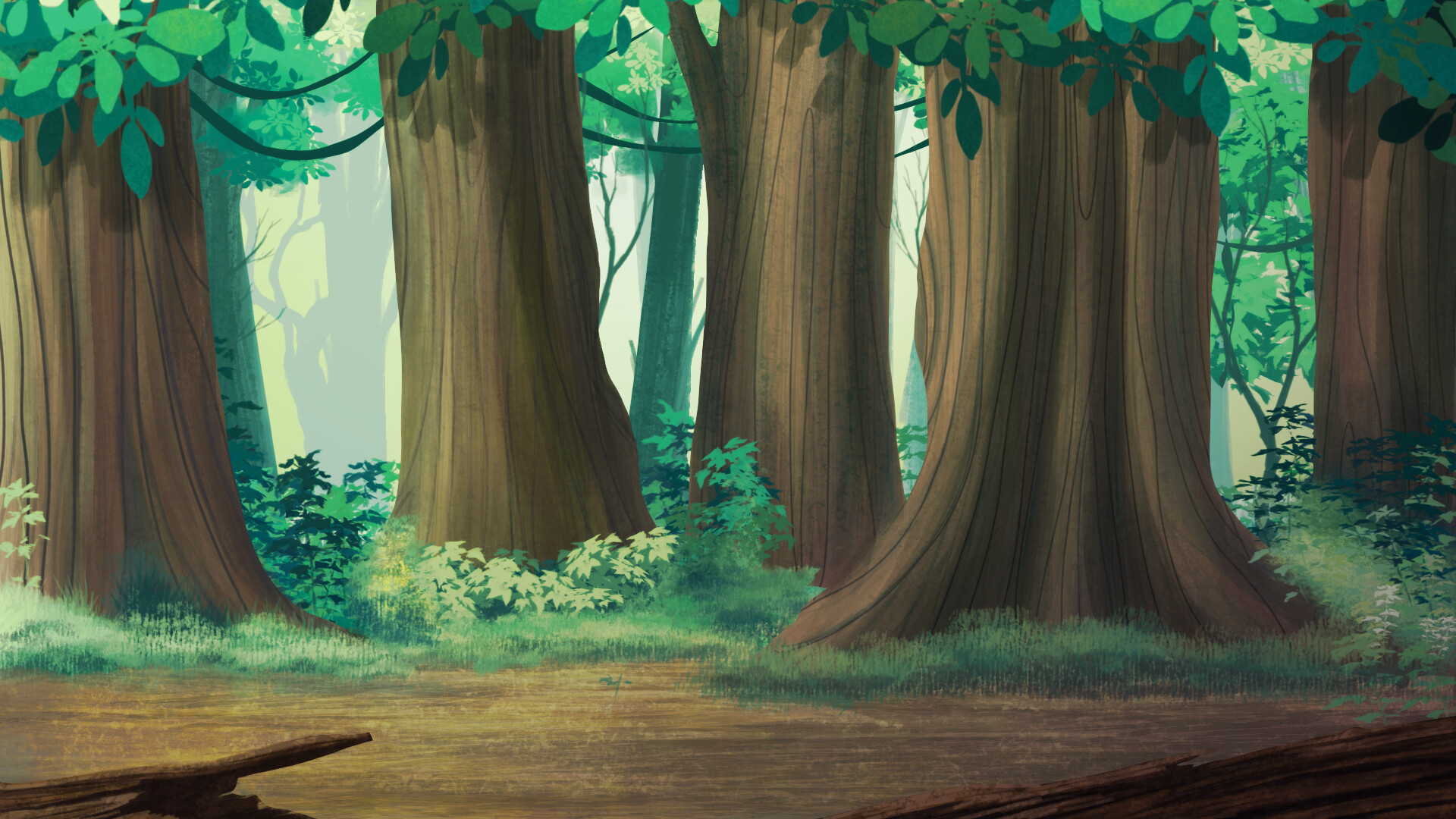 ArtStation - Forest/Cave Backgrounds