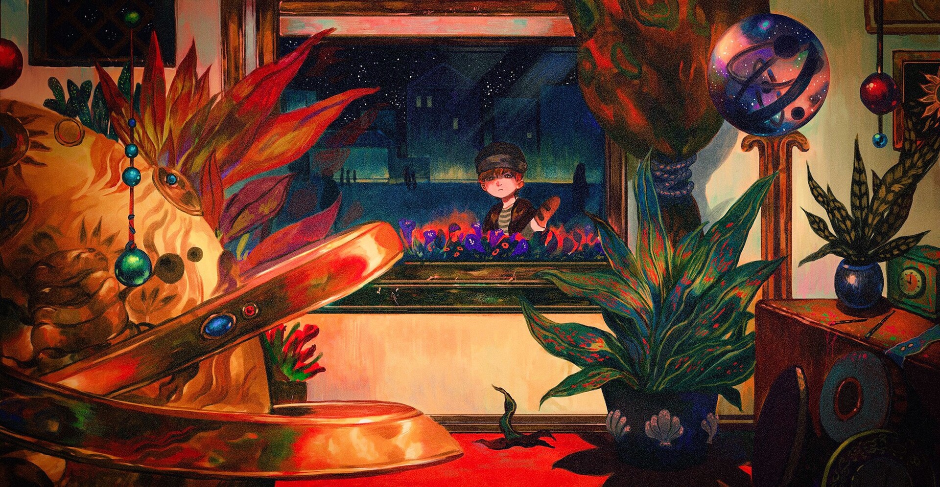 ArtStation - Night on the Galactic Railroad