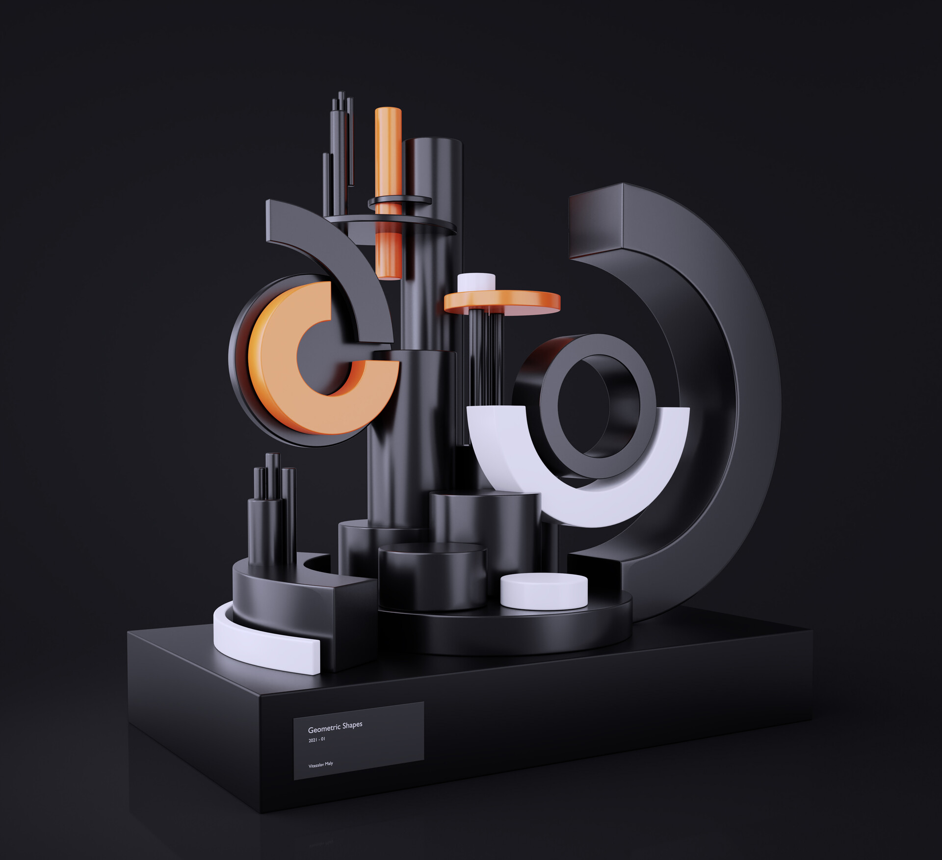 ArtStation - Geometric Shapes N°01