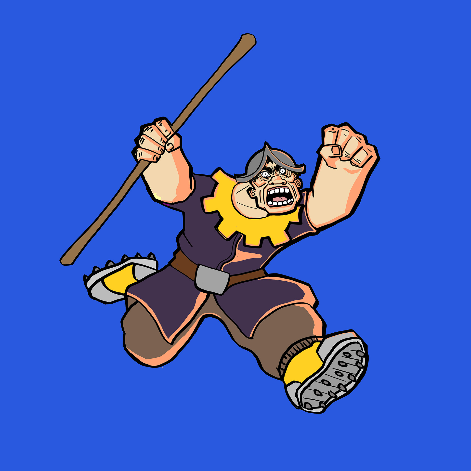 ArtStation - DnD character design - Gruff Larksong,