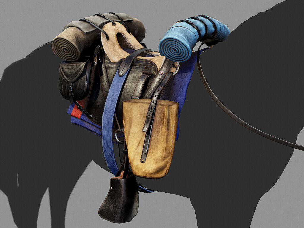 Rhys Owen - 1859 McClellan saddle and accoutrements