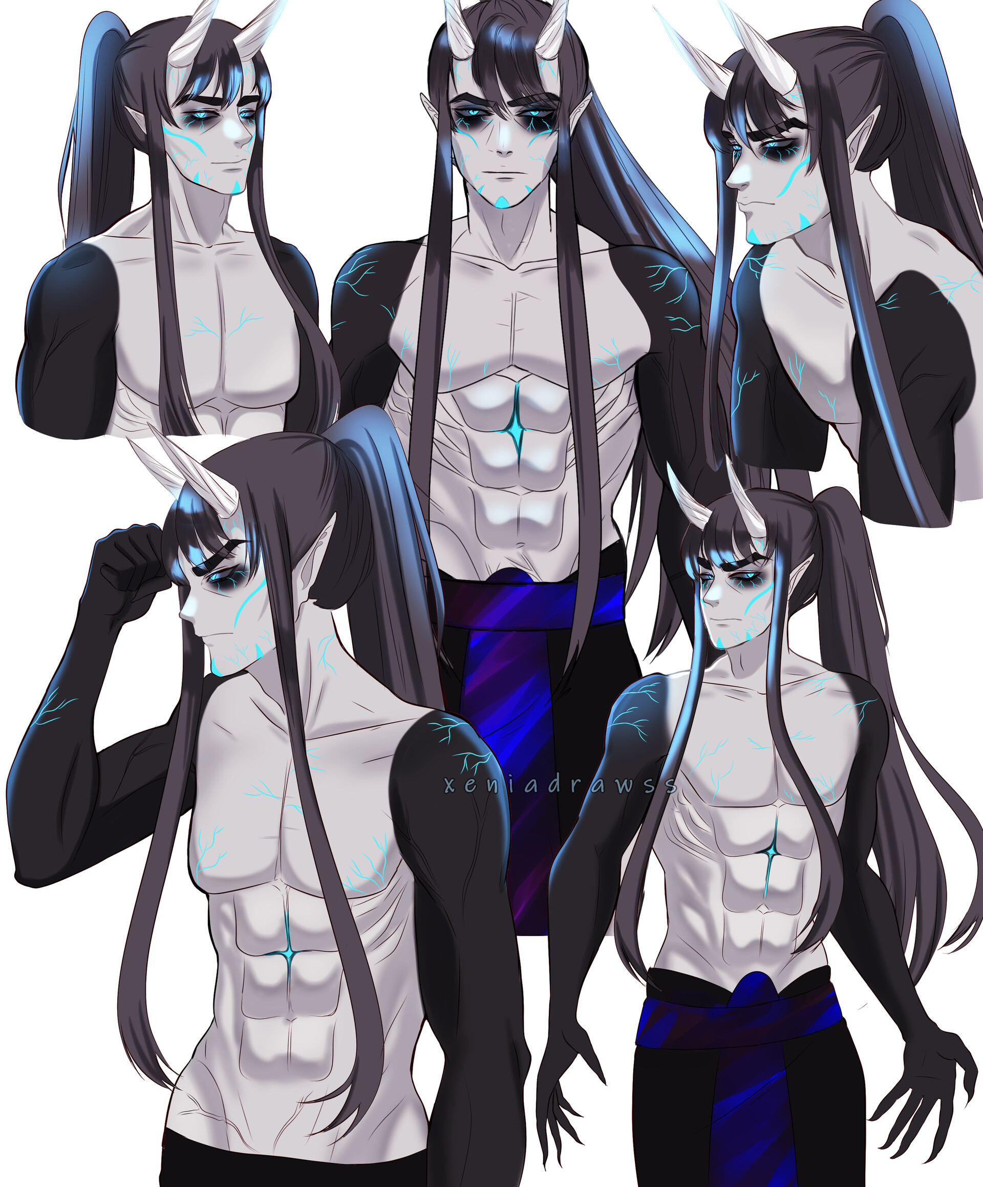 ArtStation - Oc Character Sheet