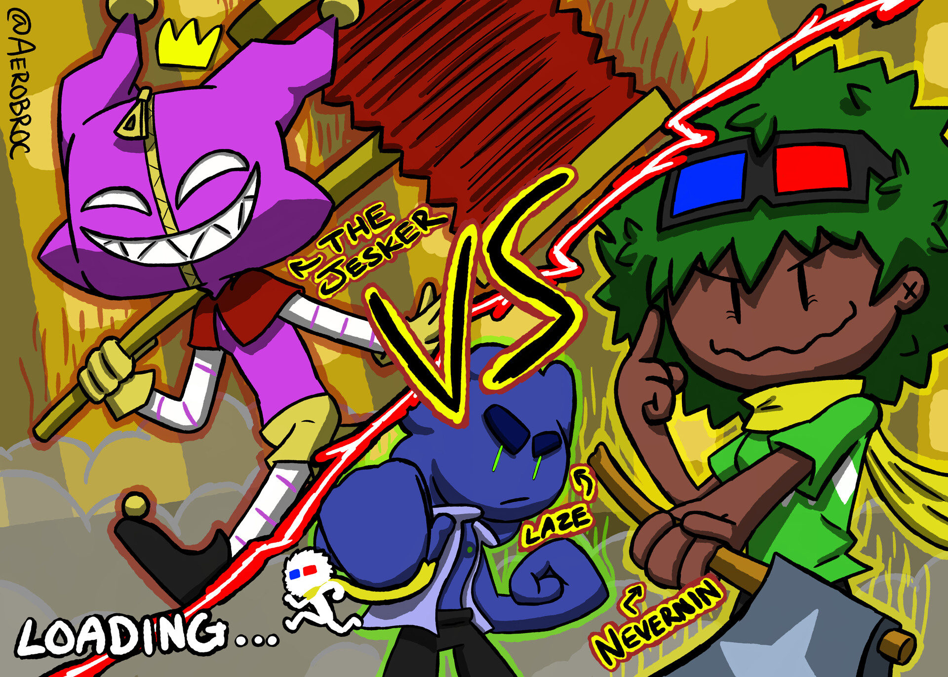 ArtStation - Game Loading Screen Idea