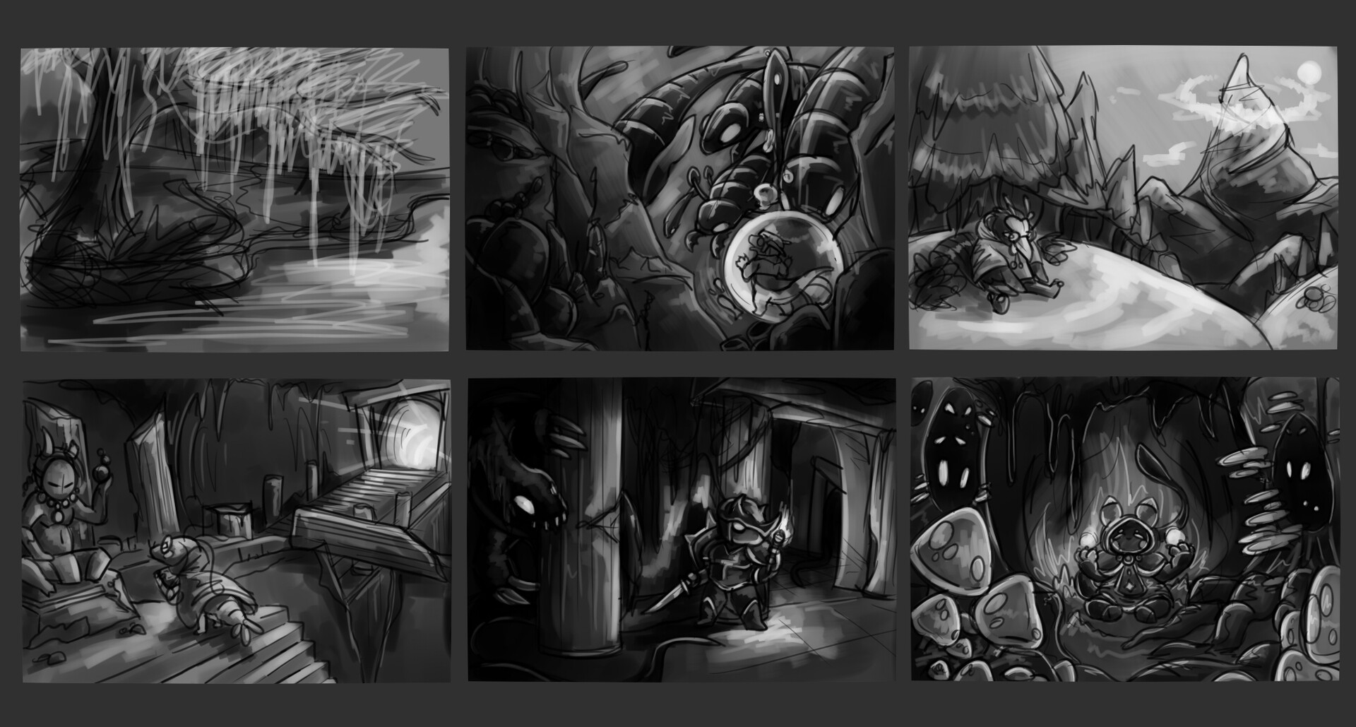 ArtStation - Keyframe Concept Art & Color Study