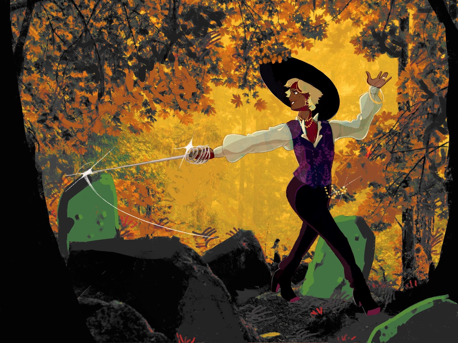 ArtStation - Flamboyant Adventurer