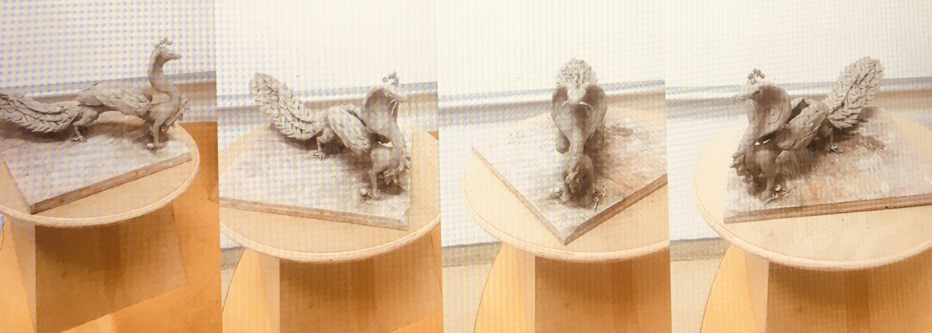 ArtStation - Chimaera sculpture.