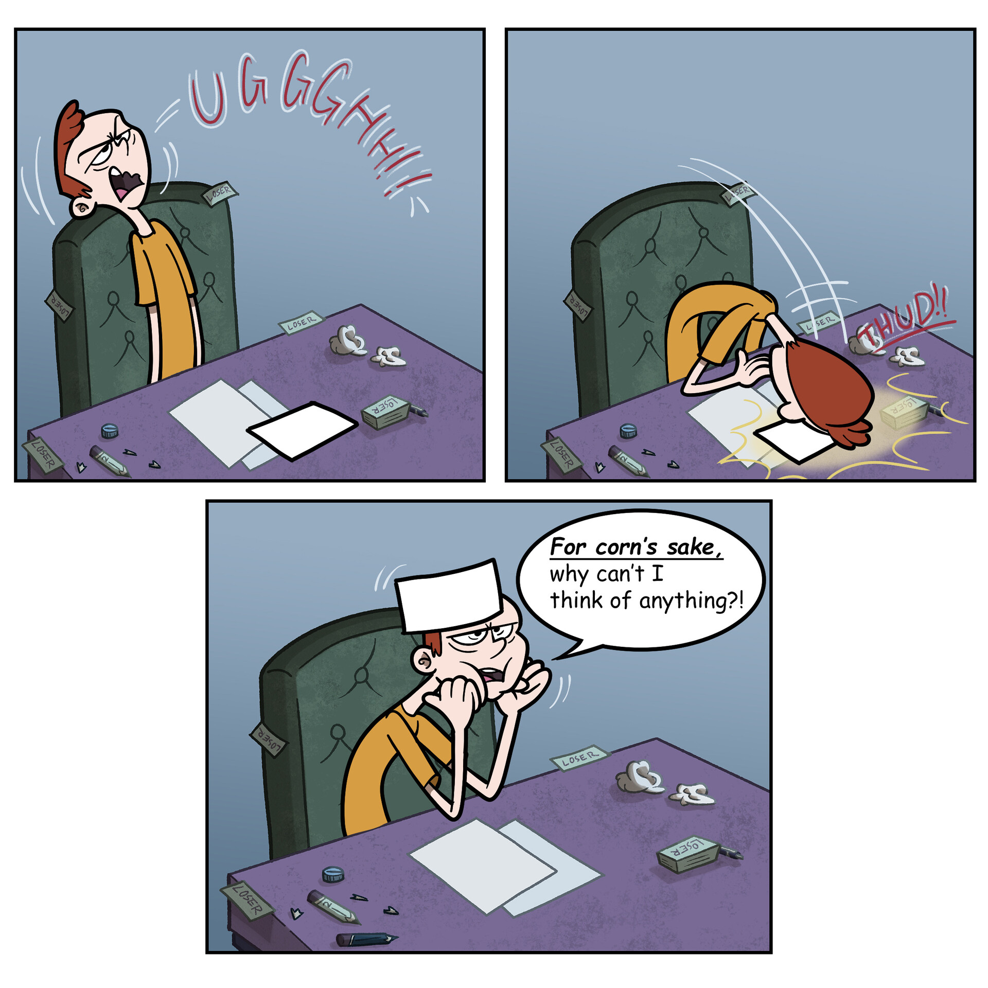 ArtStation - Dim Bulbs- Comic Short 1