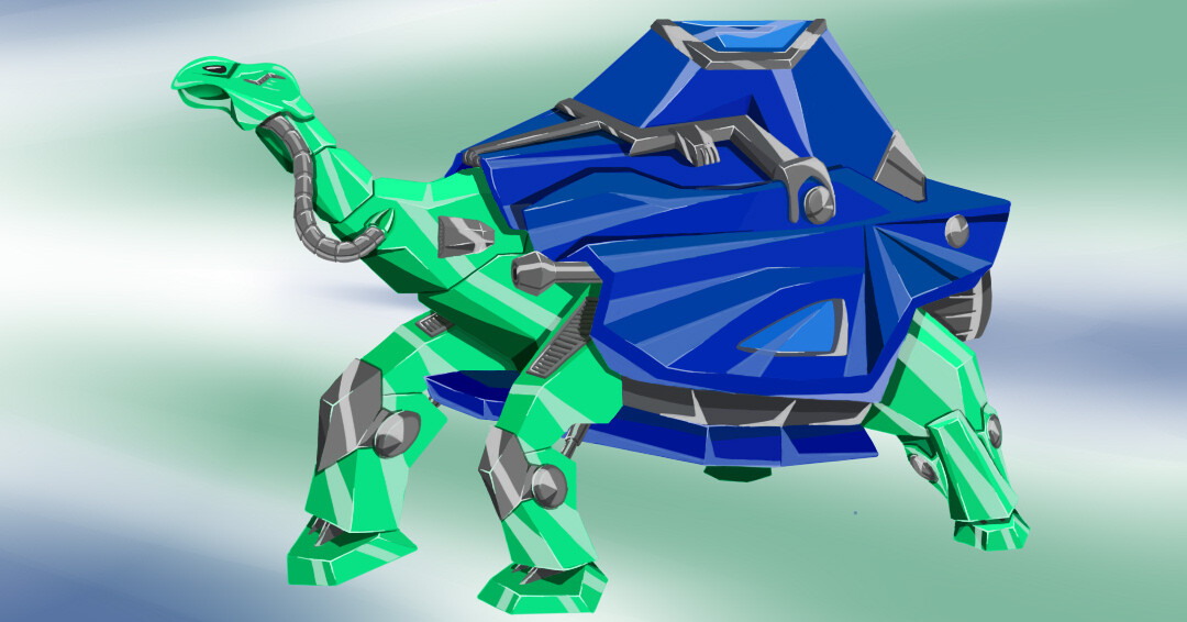 ArtStation - Mecha Trotuman (WillyRex) [Turtle Zord]