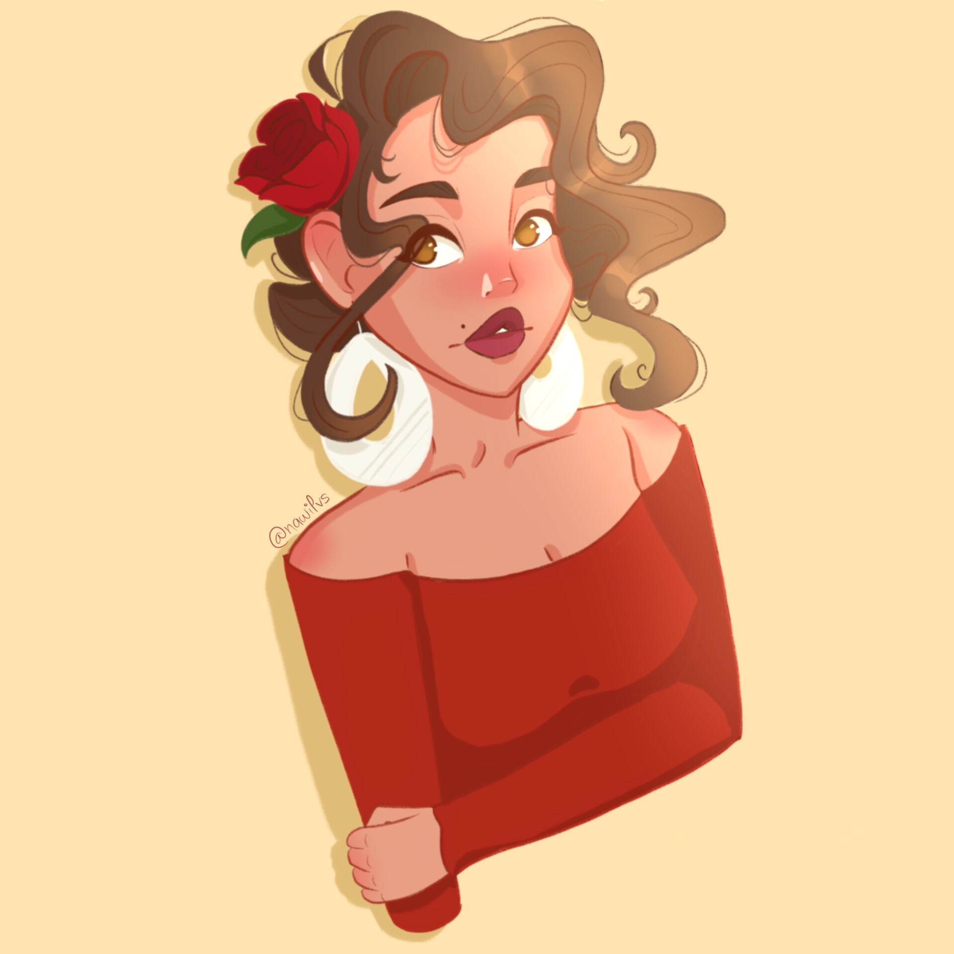 ArtStation - Spanish girl