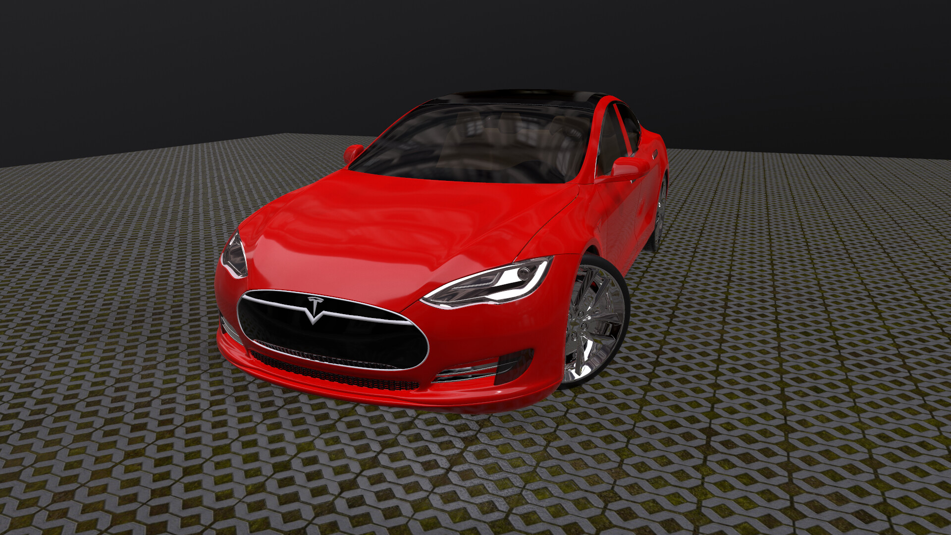 ArtStation - Tesla Model S