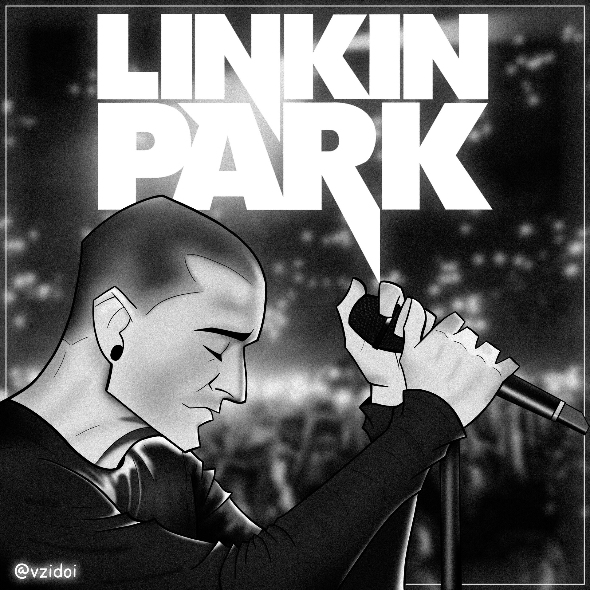 ArtStation - Chester Bennington - Linkin Park