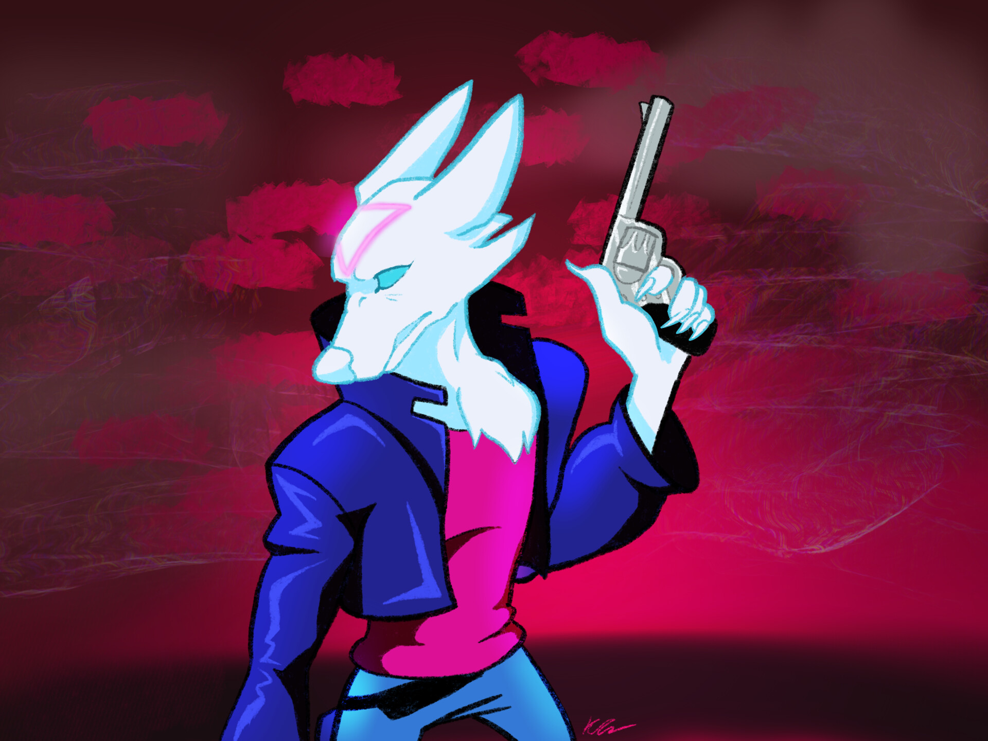 ArtStation - Character from “Magnum Bullets”