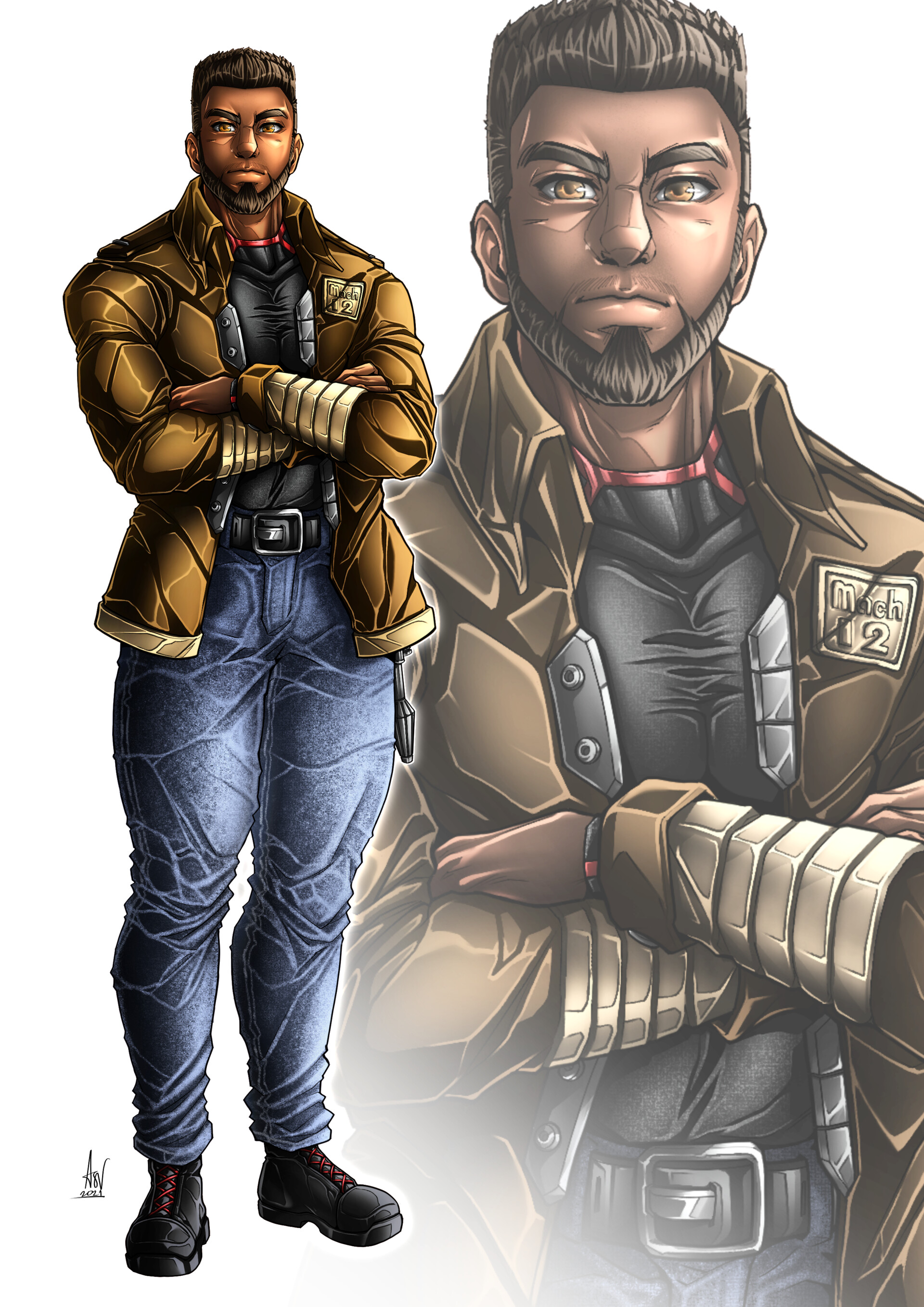 ArtStation - Wayne (for client)