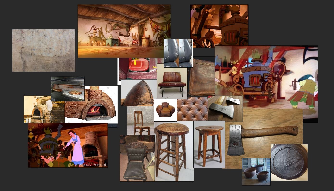 Nikie Monteleone - Maurice's Invention Room from Disney's Beauty & the ...