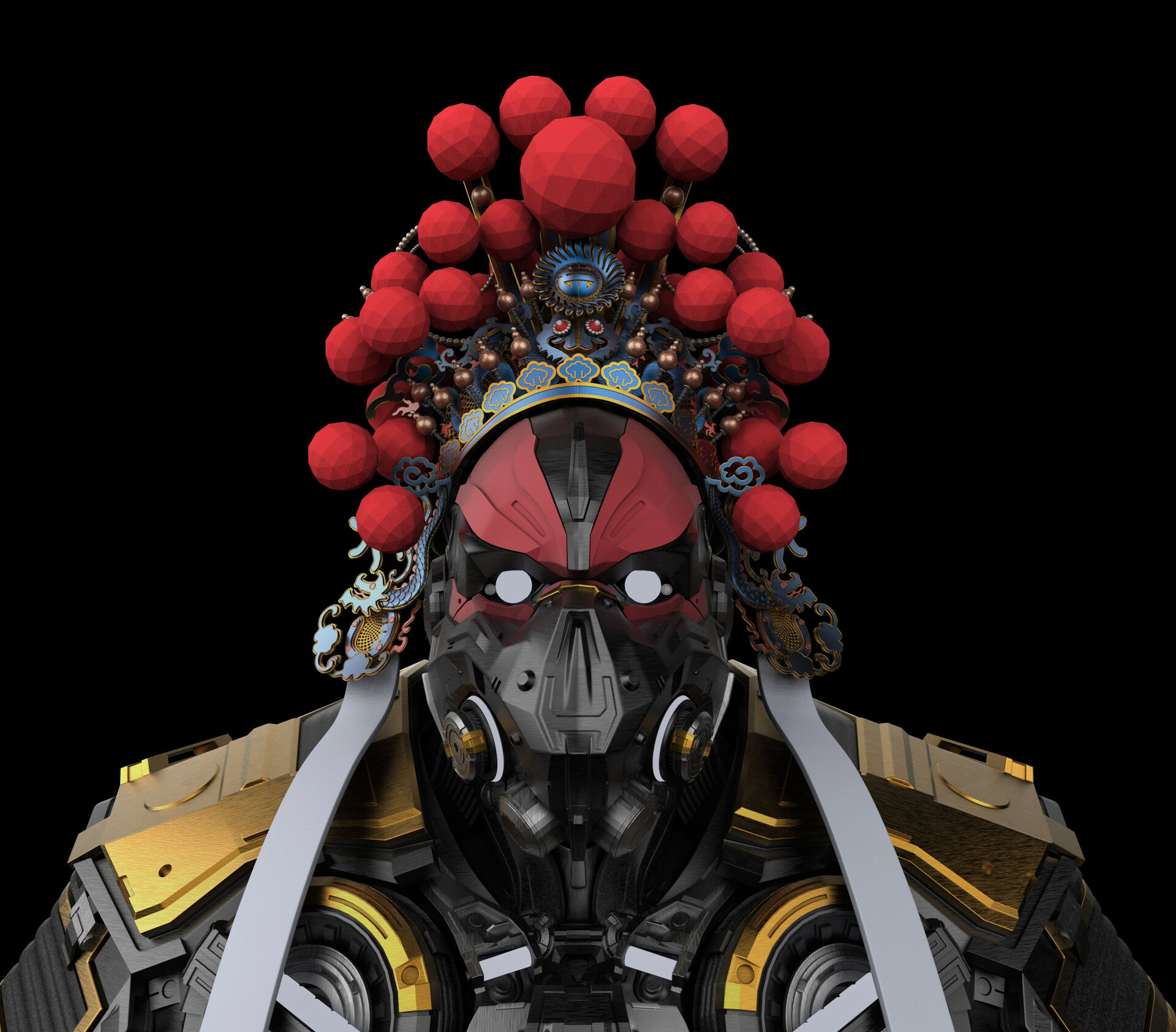 ArtStation - Cyber Beijing Opera