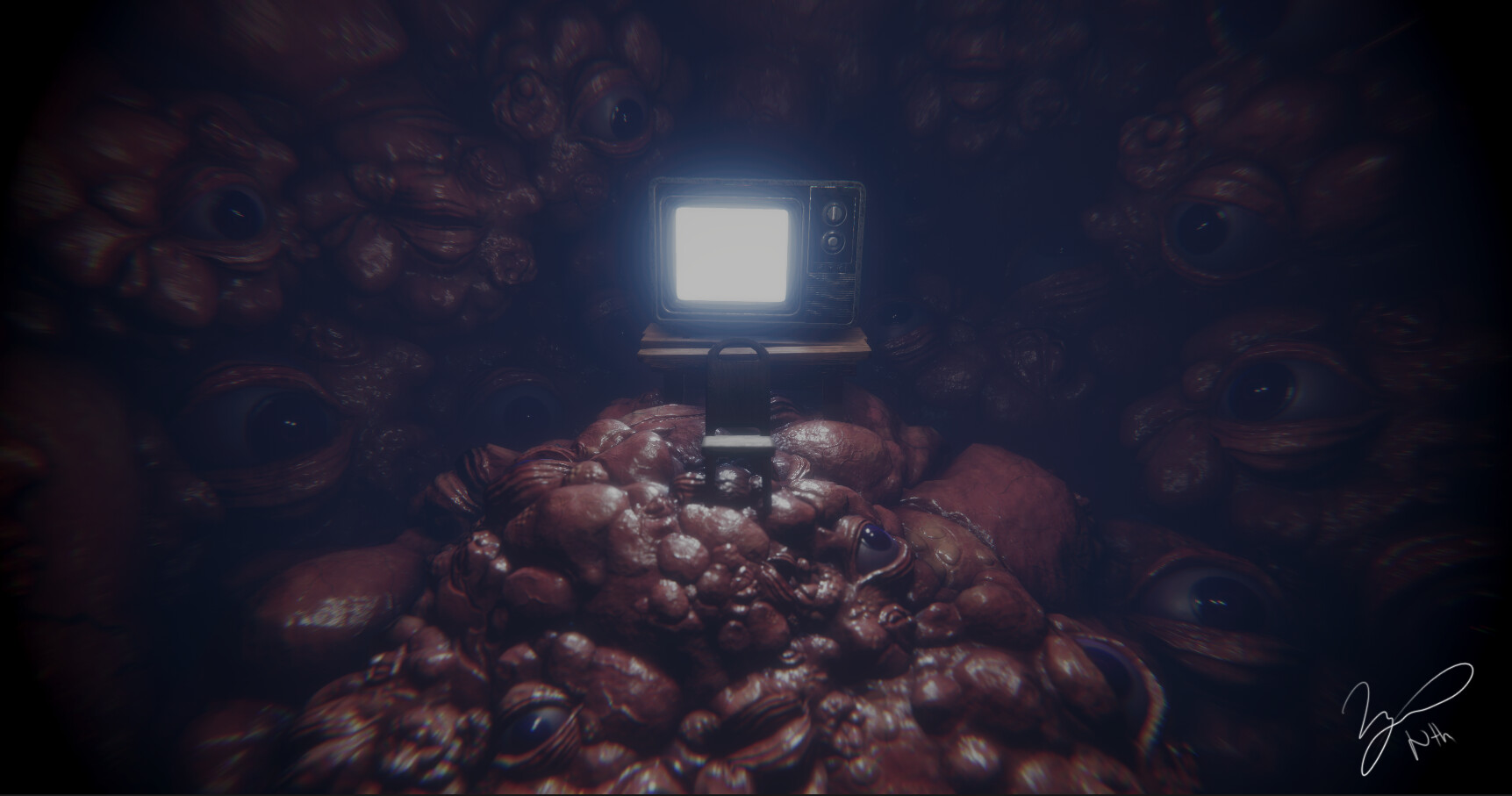 Nathaniel Guevarra - FanArt - Little Nightmares 2 - Using Unity URP