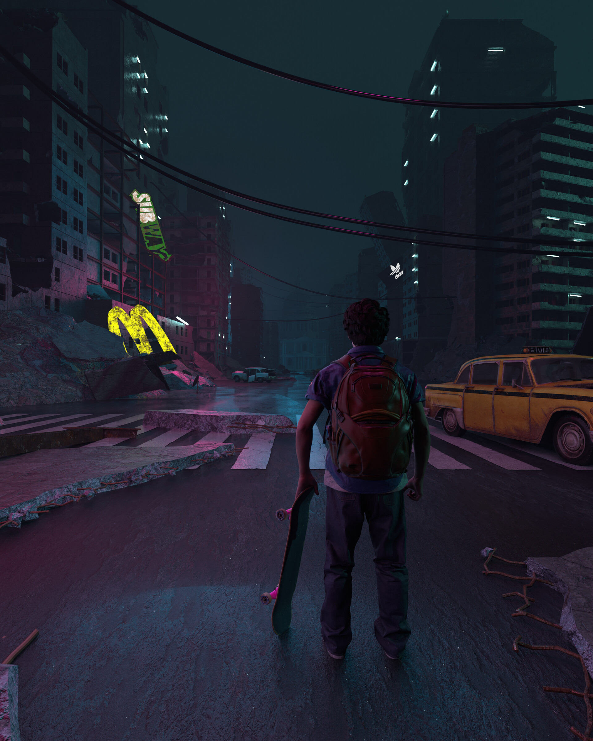 ArtStation - Apocalyptic Scene