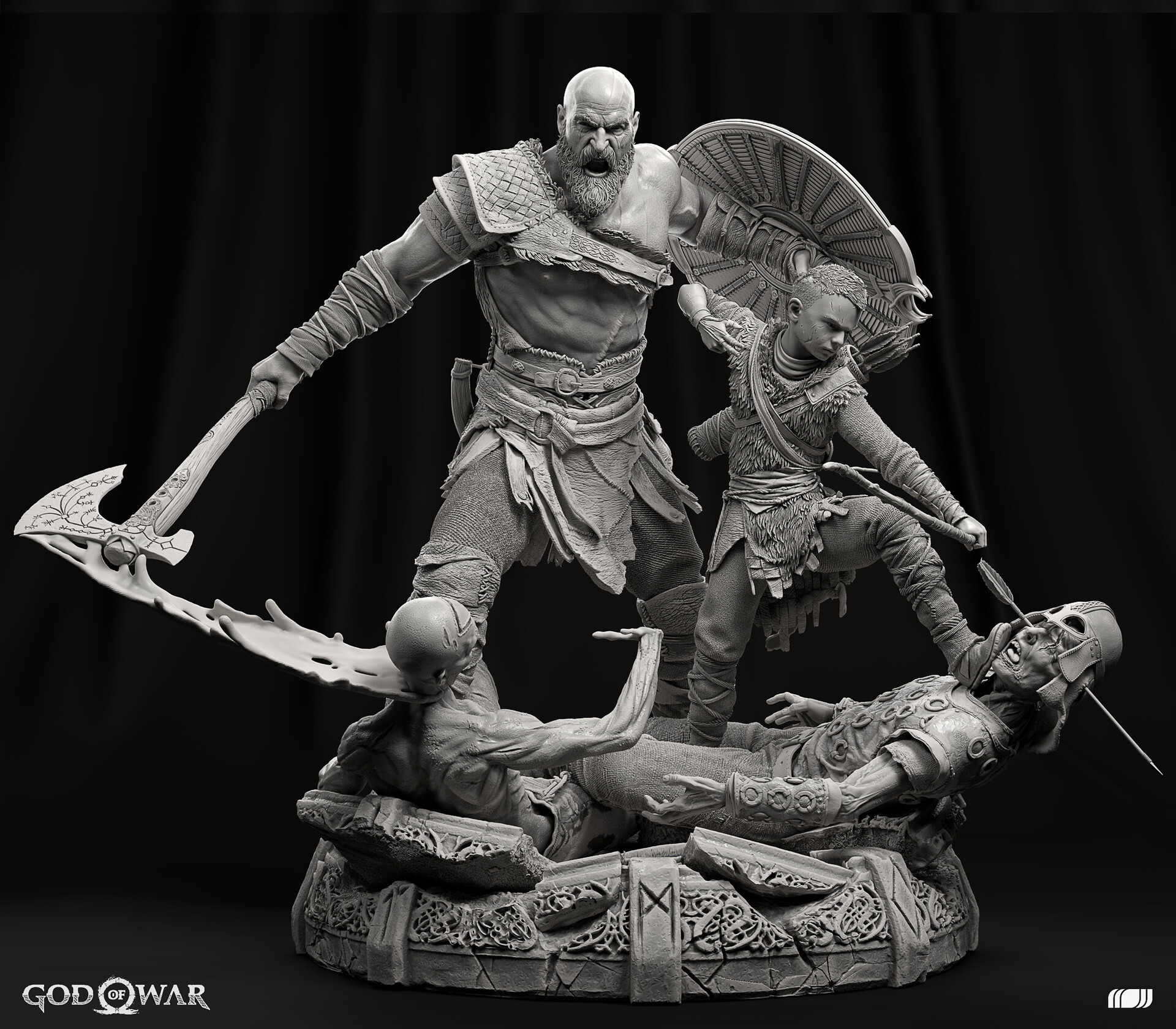 Stephen Oakley - GOW Collectors Edition Statue
