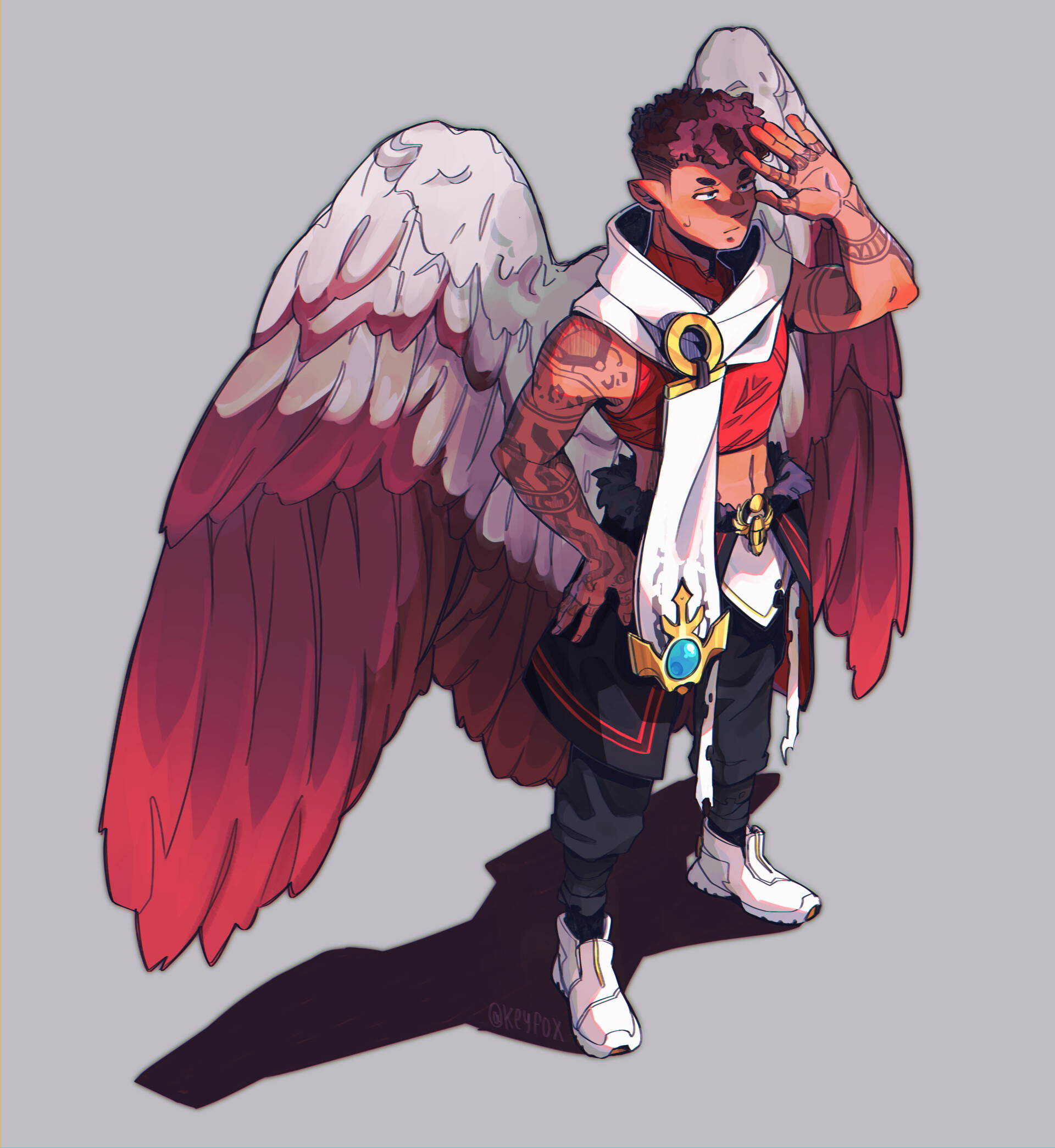 ArtStation - Winged Warrior