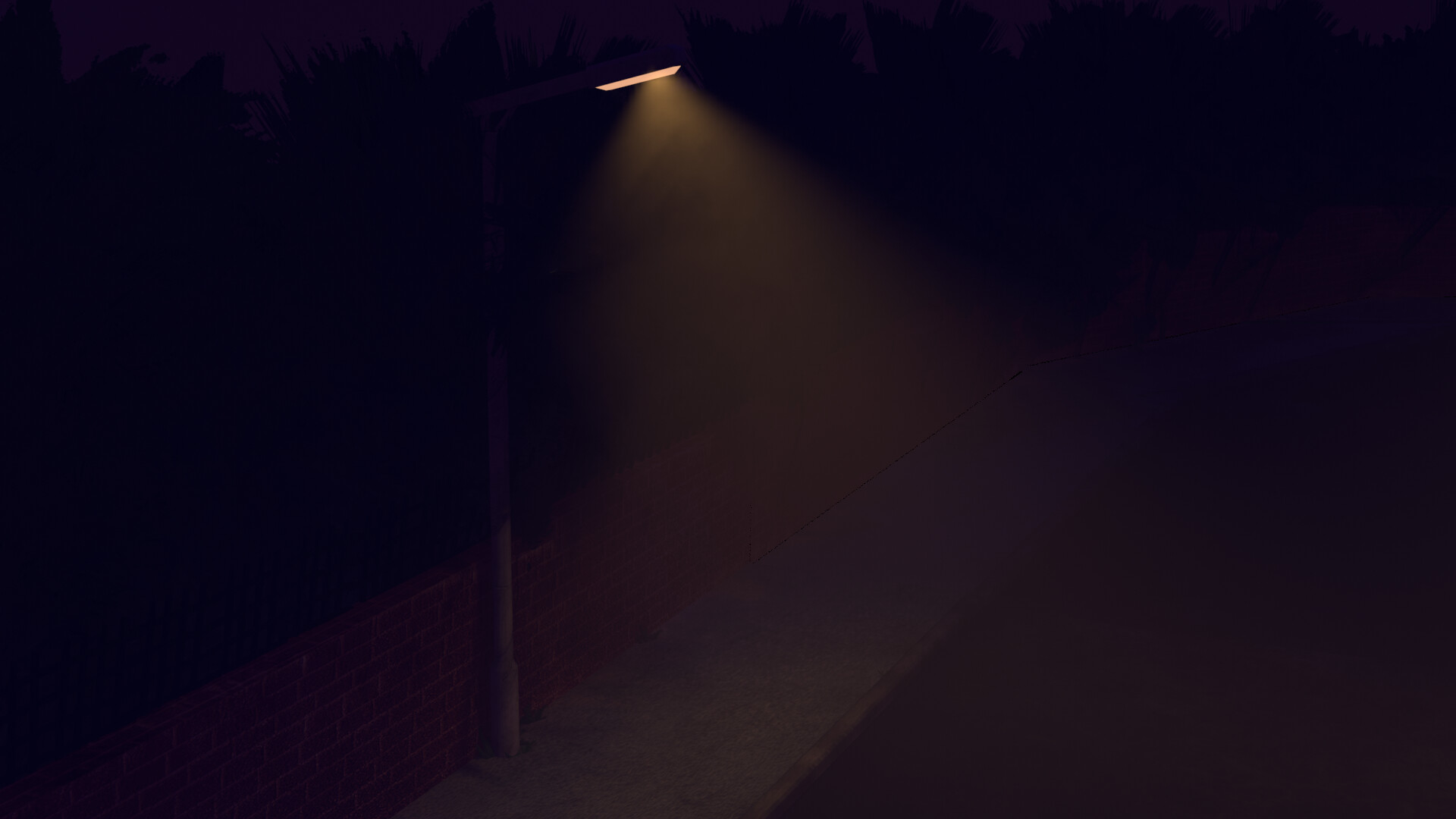 ArtStation - Lamppost Scene