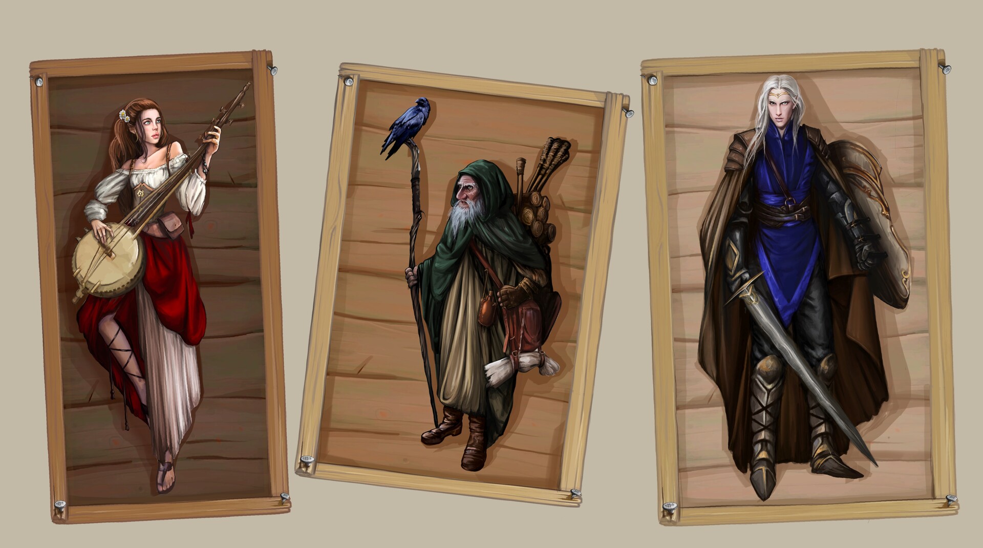 ArtStation - tavern characters