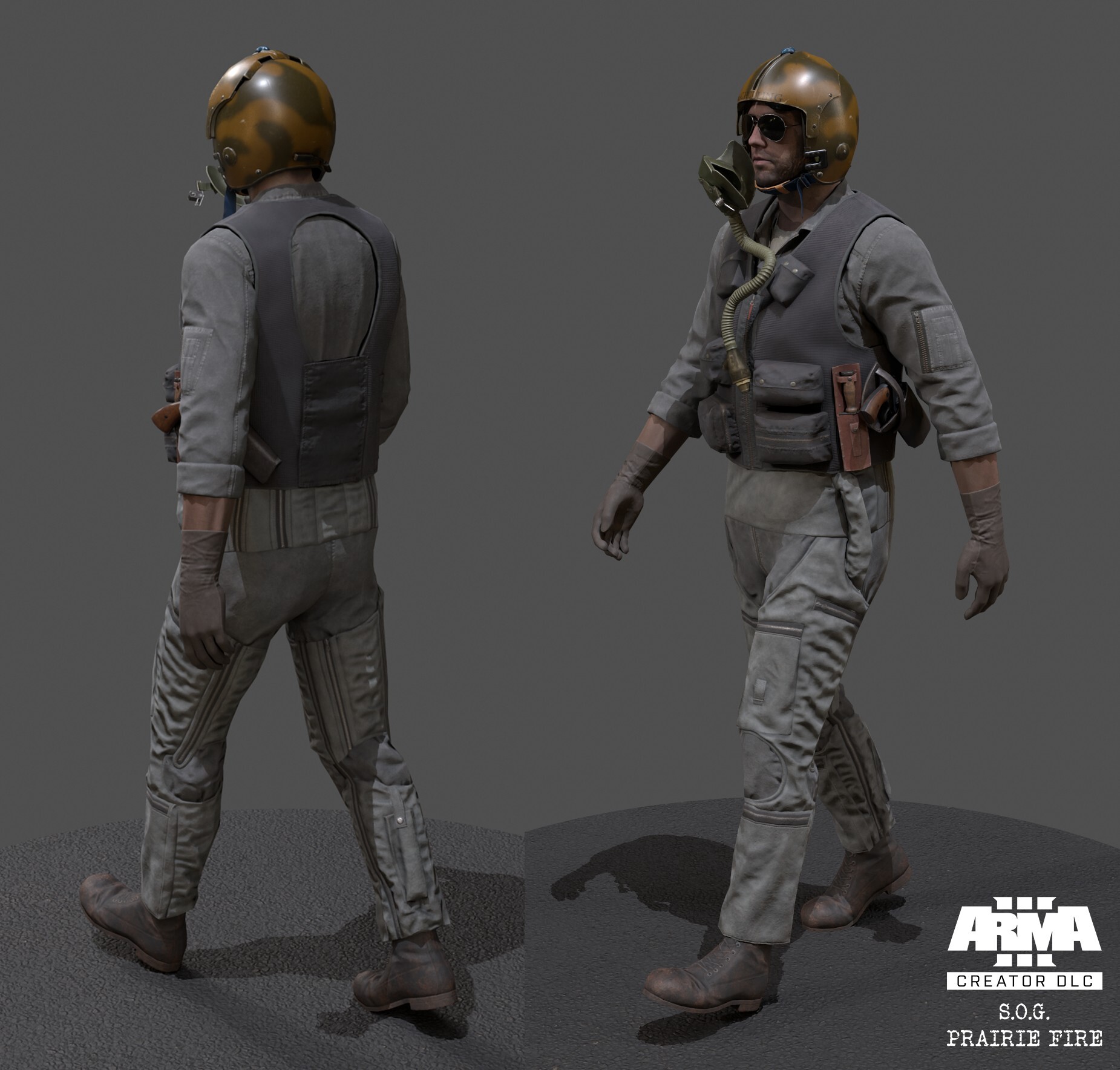 Vladimir Egorov - US Jet Pilot Outfit