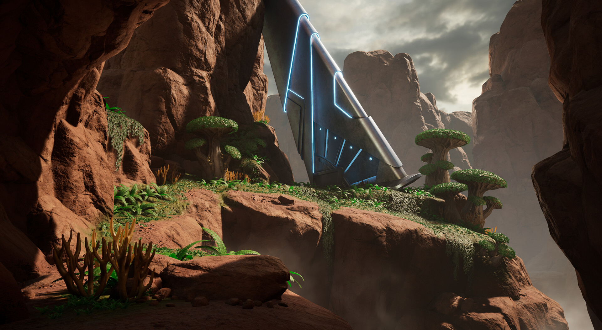 ArtStation - The Shard (Grand Space Opera: Light Age Challenge)