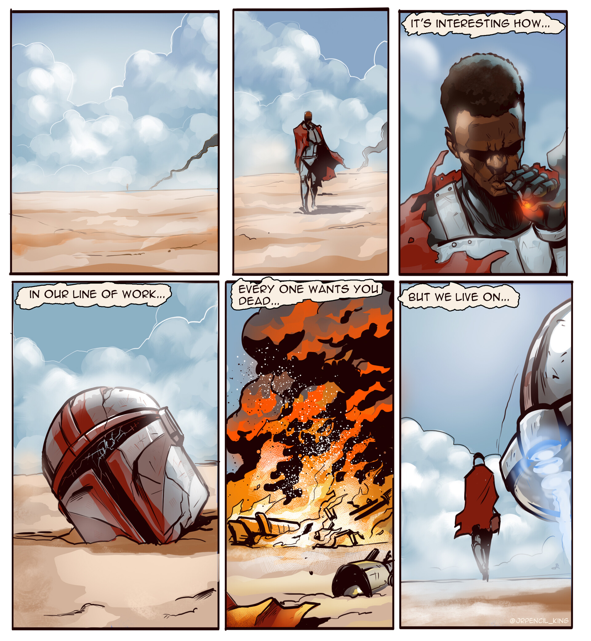 ArtStation - Mando's face