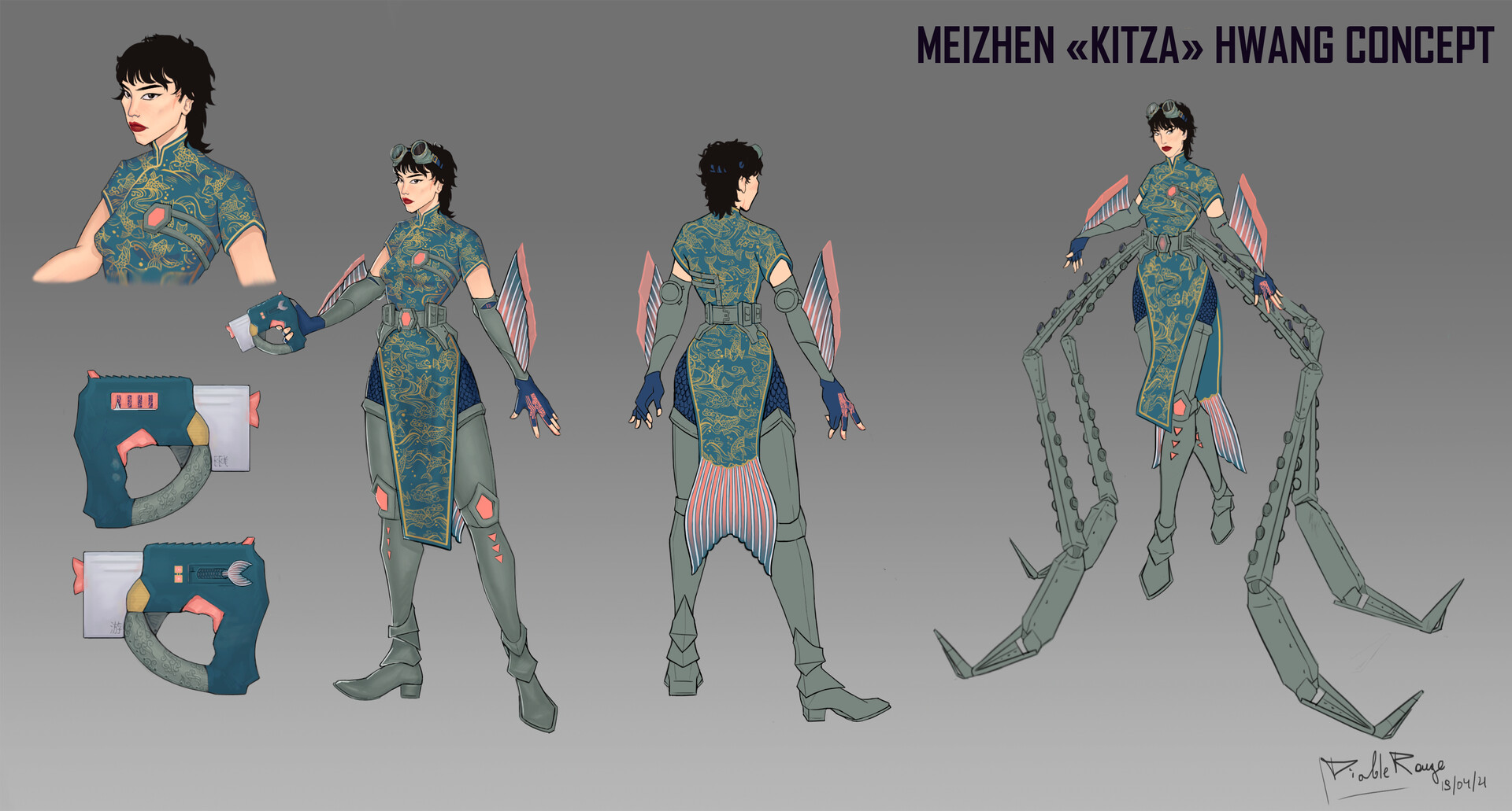 ArtStation - Kitza hero concept